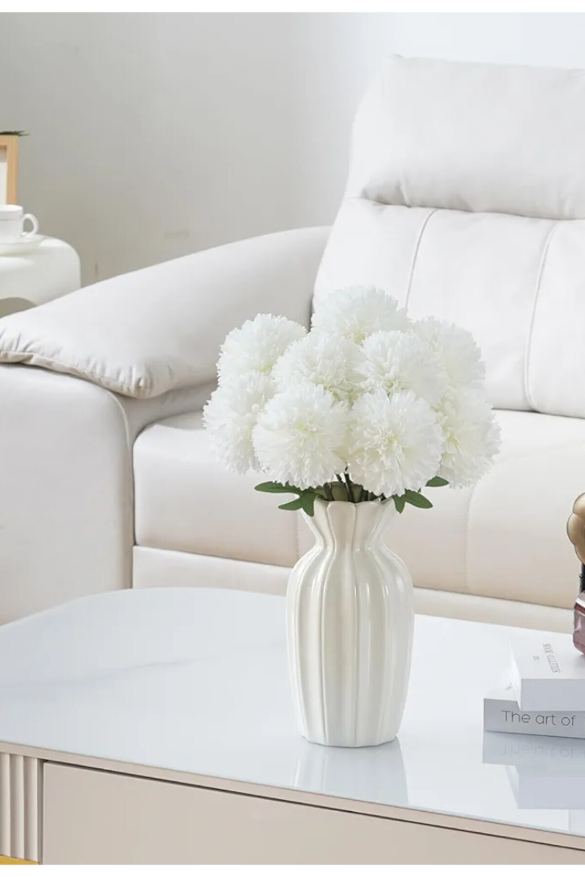 MD Aspiz Flowers Yapay Lüx Krizantem Demeti 9Lu ( SAKSISIZ ) Karanfil ...