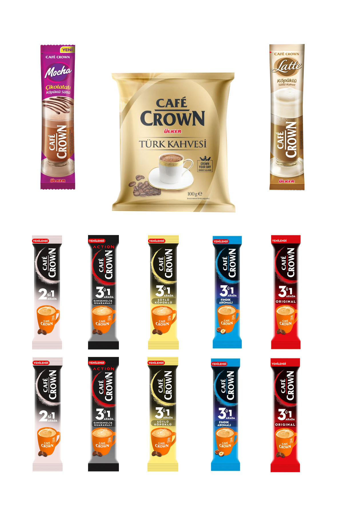 Ülker No Boundaries Big Snack Package + Ulker Turkish Coffee Set- Trendyol