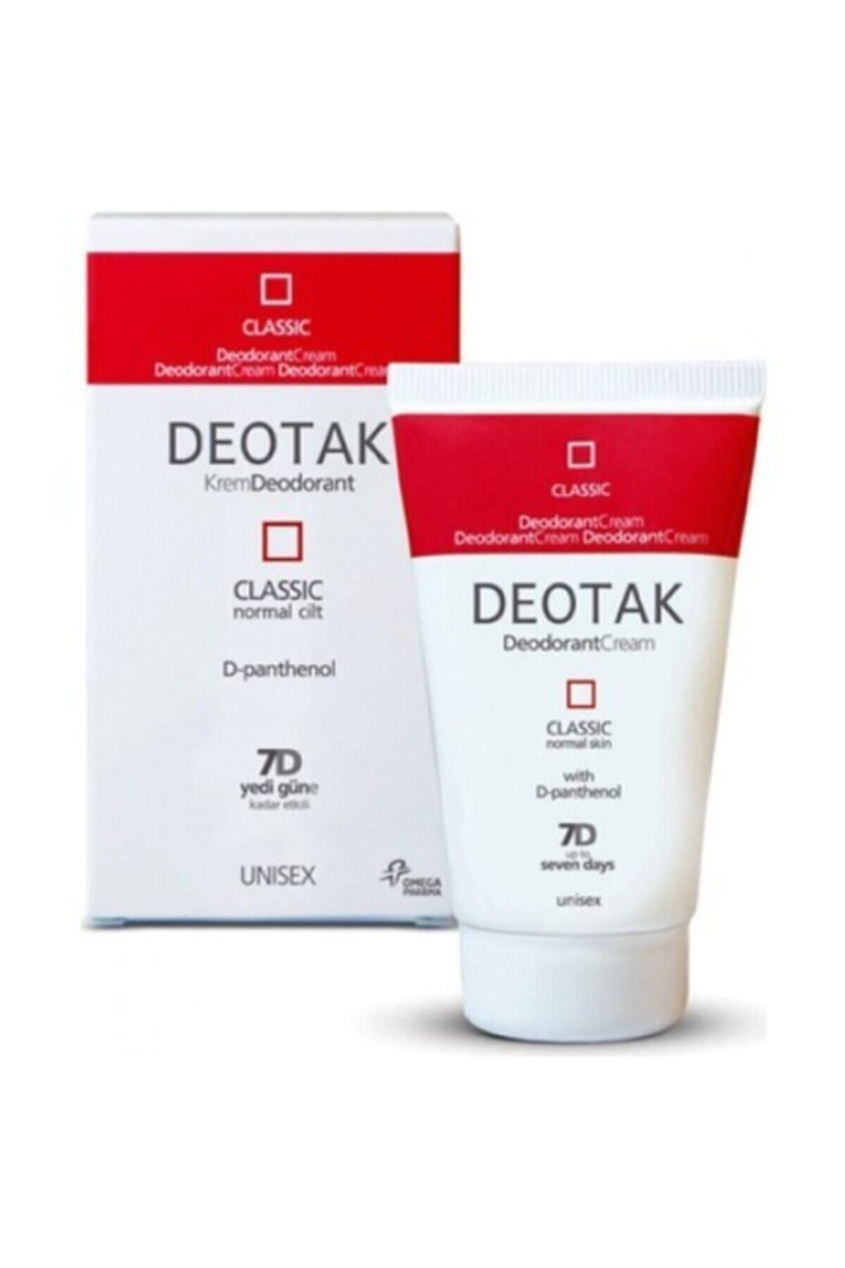 Deotak Krem Deodorant Classic 35 ml - Fiyatı, Yorumları