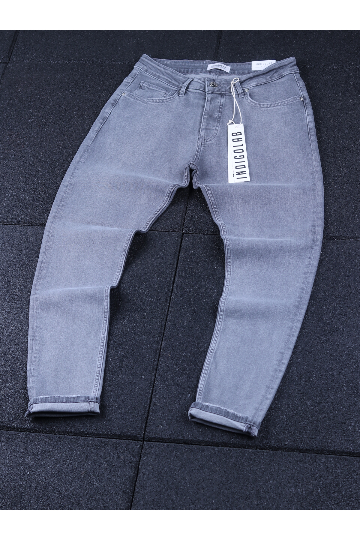 INDIGOLAB erkek Gri denim pantolon - Fiyatı, Yorumları