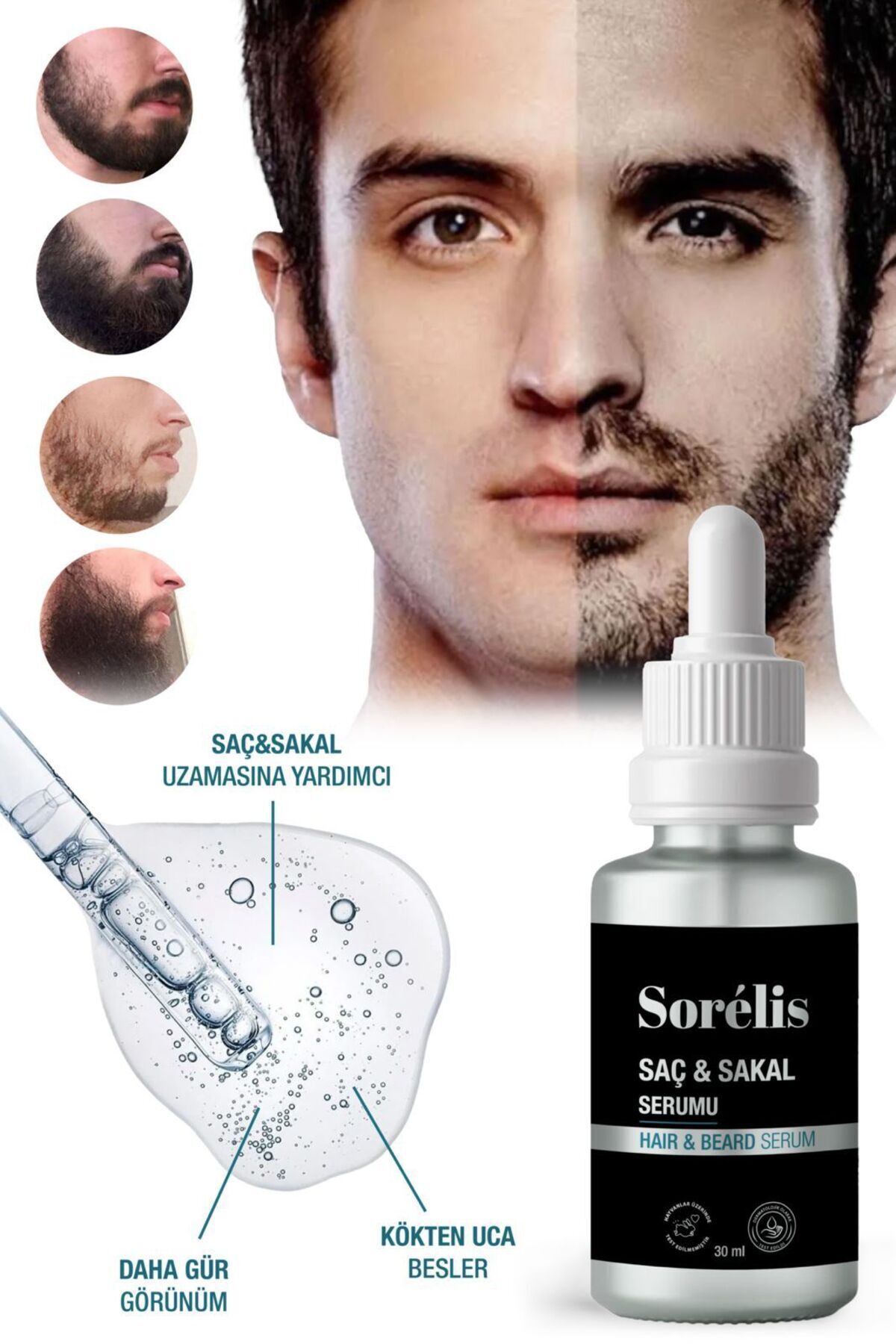 Sorelis Dolgunlaştırıcı Canlandırıcı Saç Sakal Serumu - . Oluşumunu ...