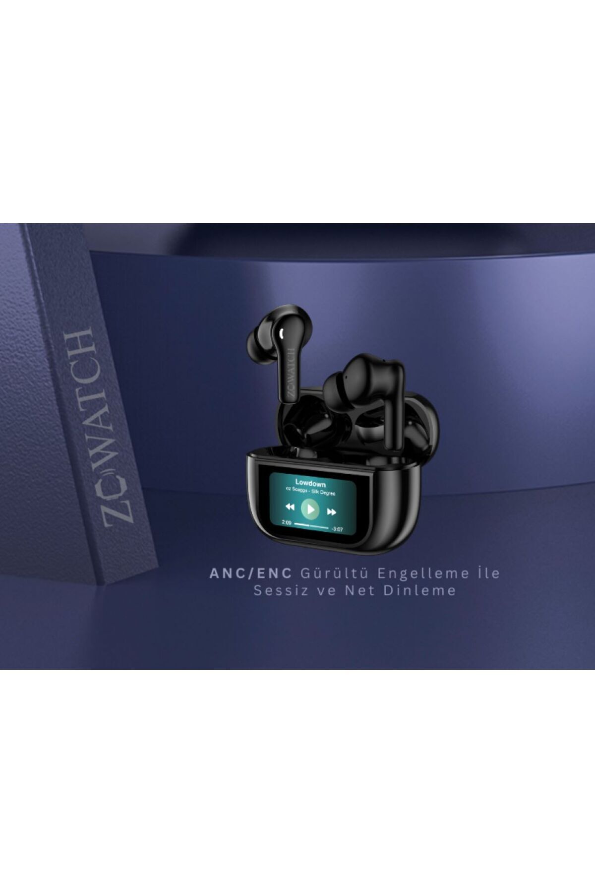 ZCWATCH E0325 ANC/ENC Aktif Gürültü Engelleme 4 Mikr. Bluetooth 5.3 Tws ...