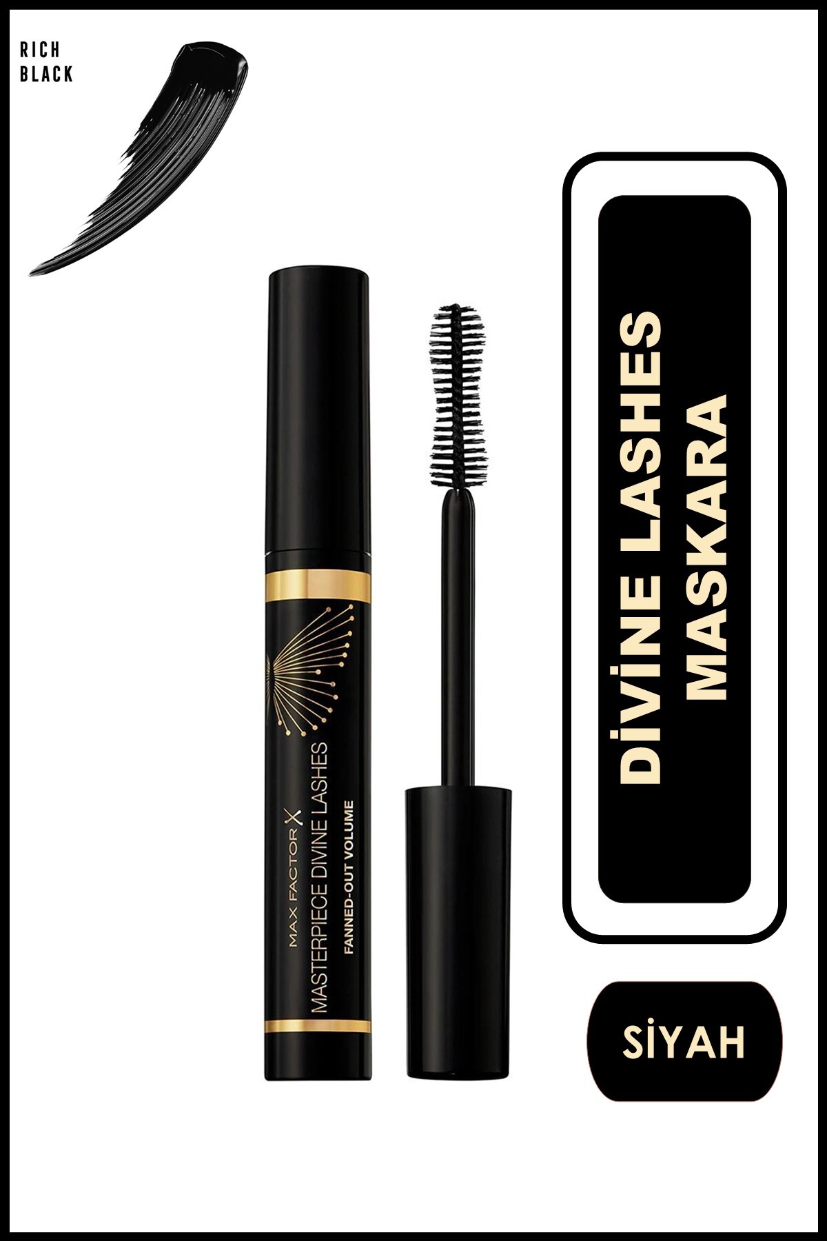 Max Factor Divine Lashes Maskara Rich Siyah - Fiyatı, Yorumları