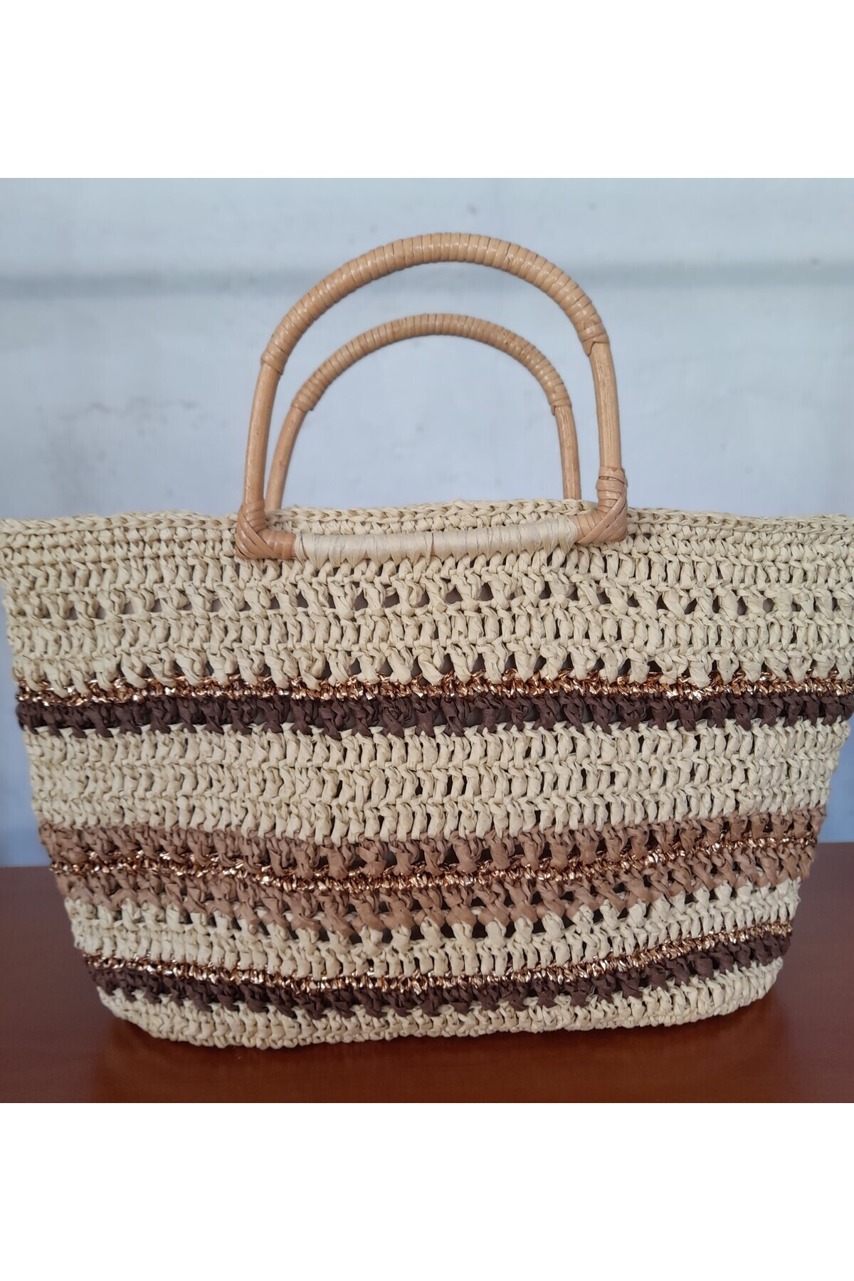 cafemtırakhobievi SİMLİ HASIR ÇANTA - Fiyatı, Yorumları