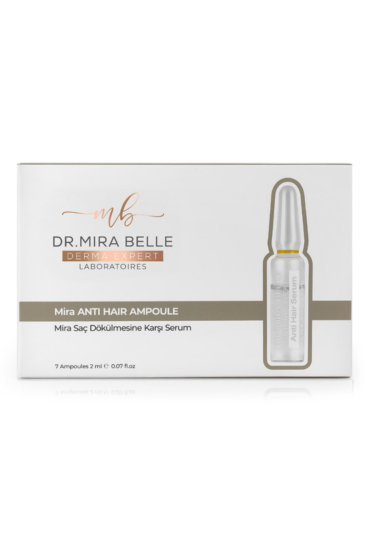 Dr. Mira Belle Derma Expert Mira Anti-Hair Ampoule – Saç Dökülmesine ...