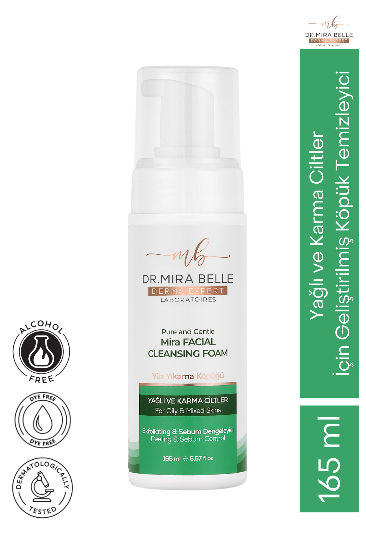 Dr. Mira Belle Derma Expert Dr. Mira Belle Mira Facial Cleansing Foam ...