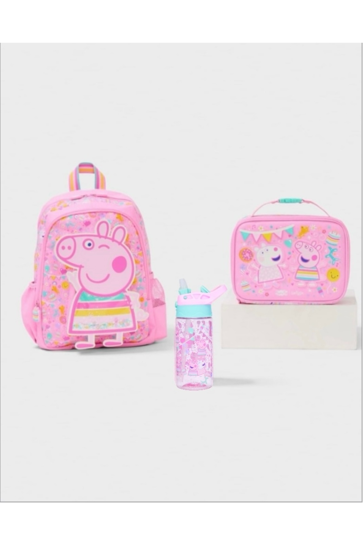 SMIGGLE Peppa Pig 3’lü Okul Çanta Seti - Fiyatı, Yorumları