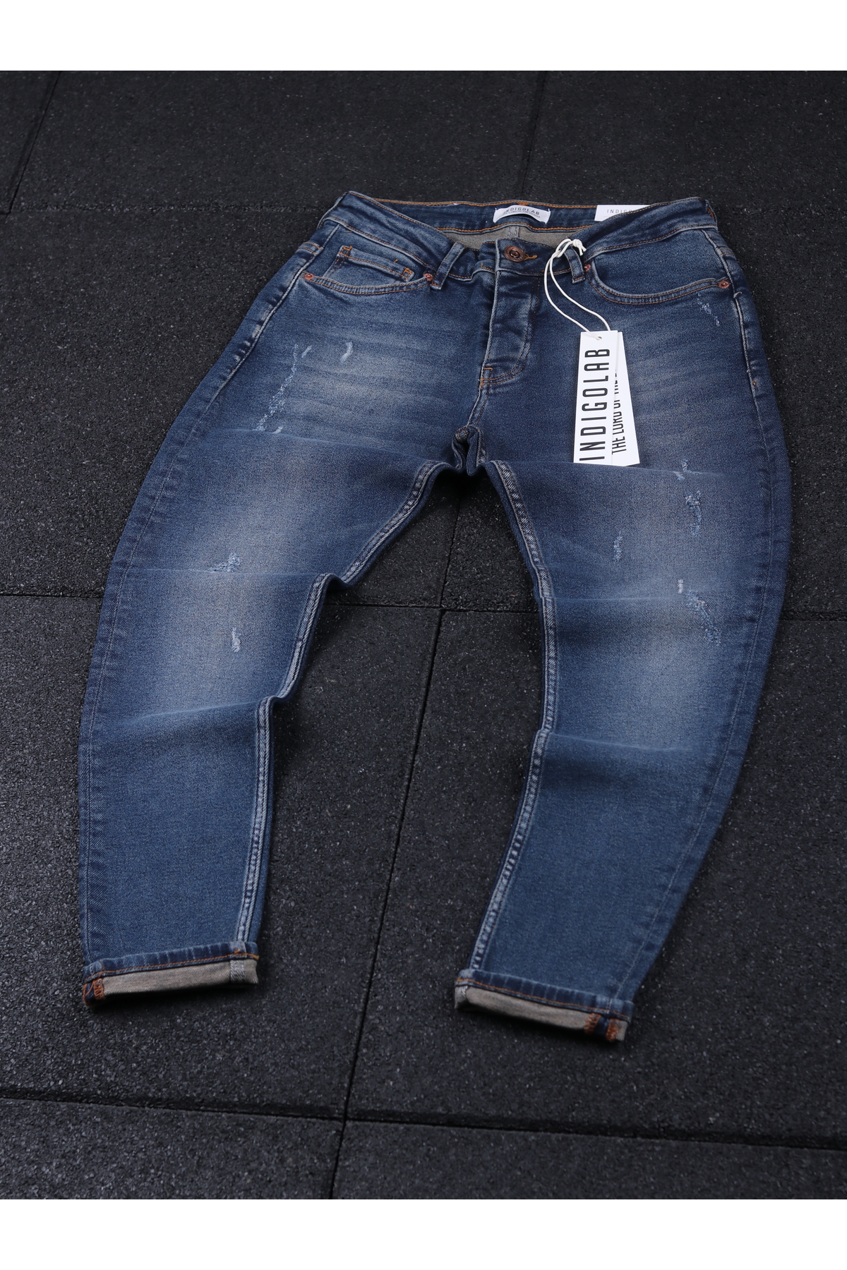 INDIGOLAB erkek mavi denim pantolon - Fiyatı, Yorumları