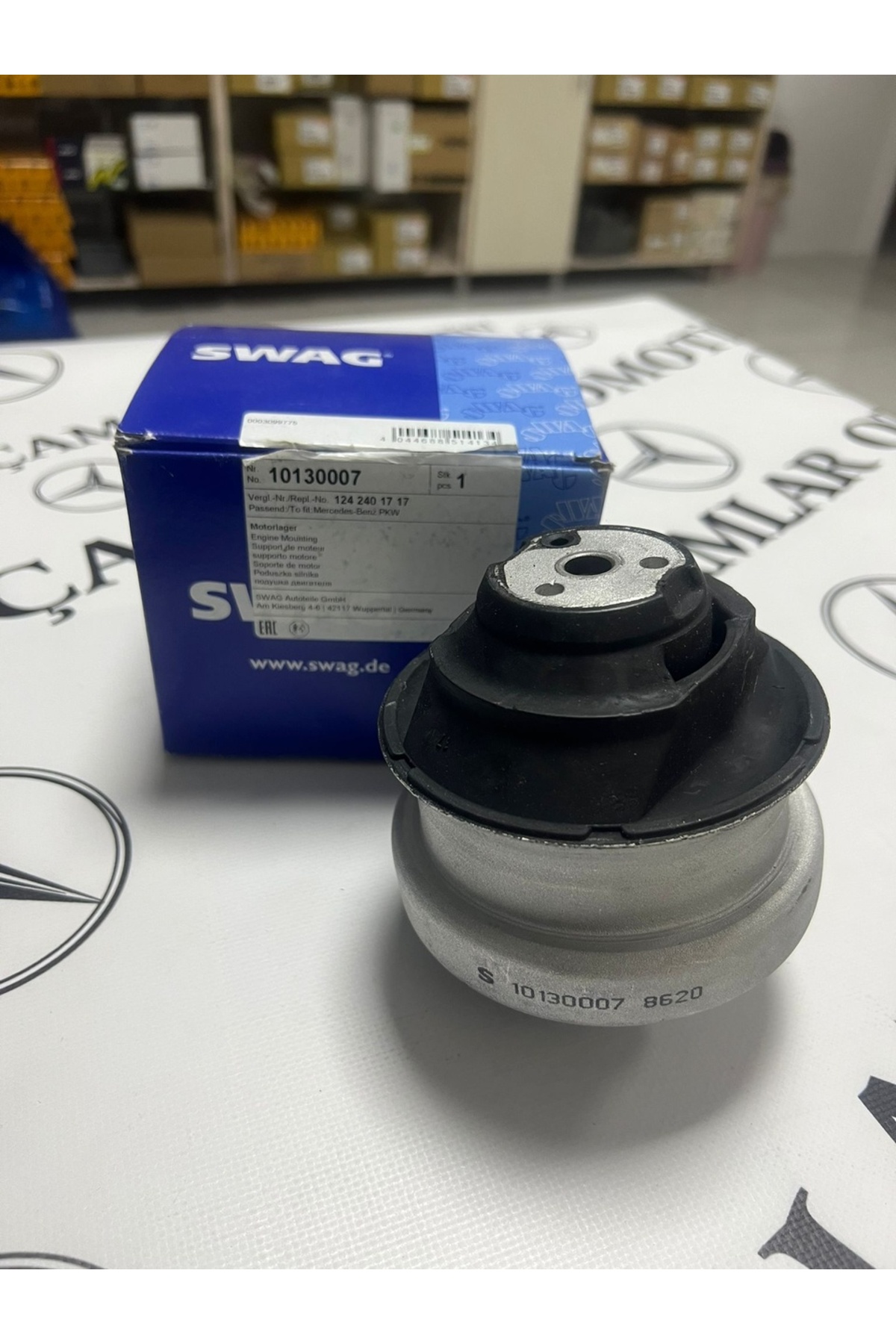 Swag ALCAMLAR MERCEDES SWAG W124-W201 E200-200E-190 MOTOR TAKOZU KULAĞ ...