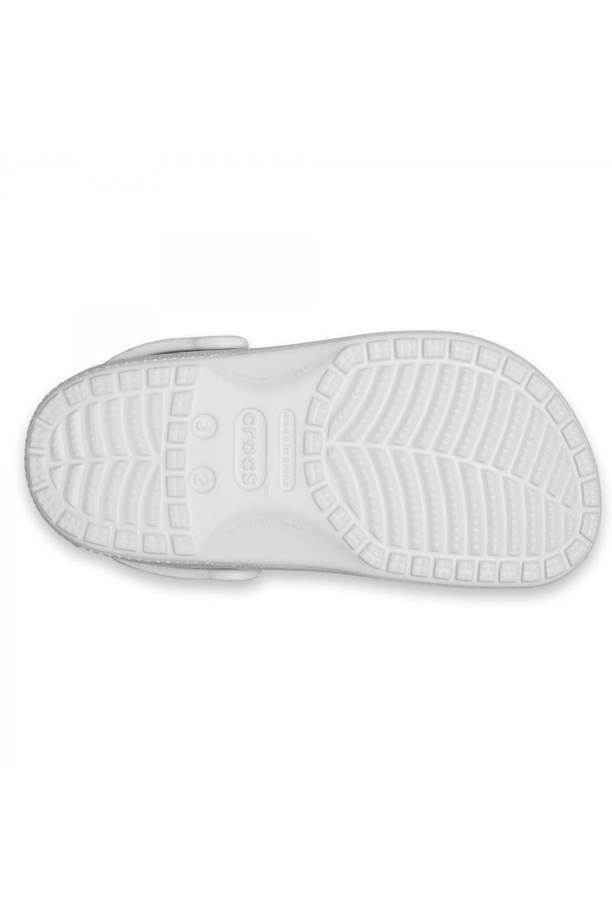 Crocs 206993 Classic Glitter Clog K Gümüş Çocuk Terlik - Fiyatı, Yorumları