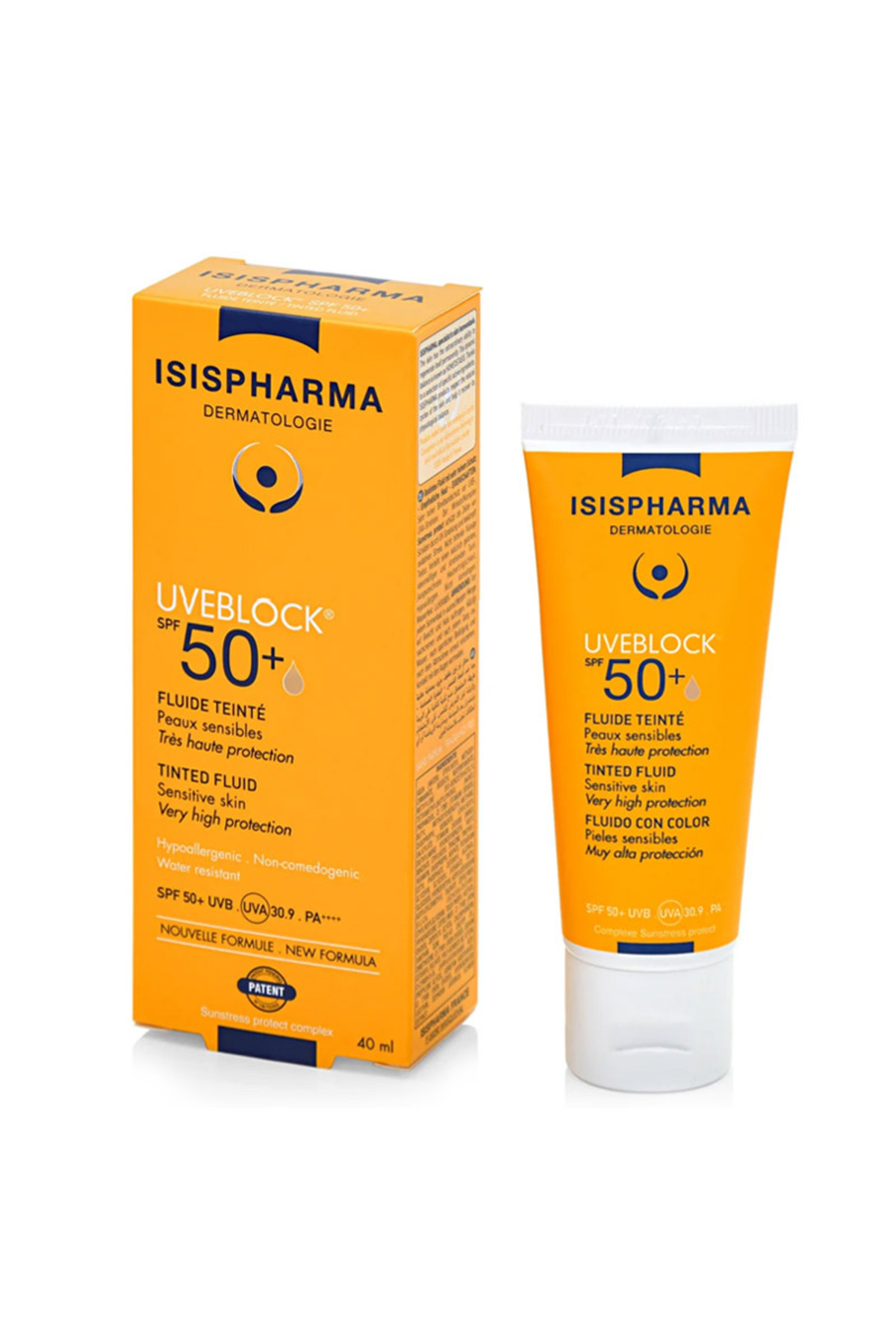 ISIS PHARMA Isıs Pharma Uveblock Spf 50+ Light Tinted Fluid 40 ml ...