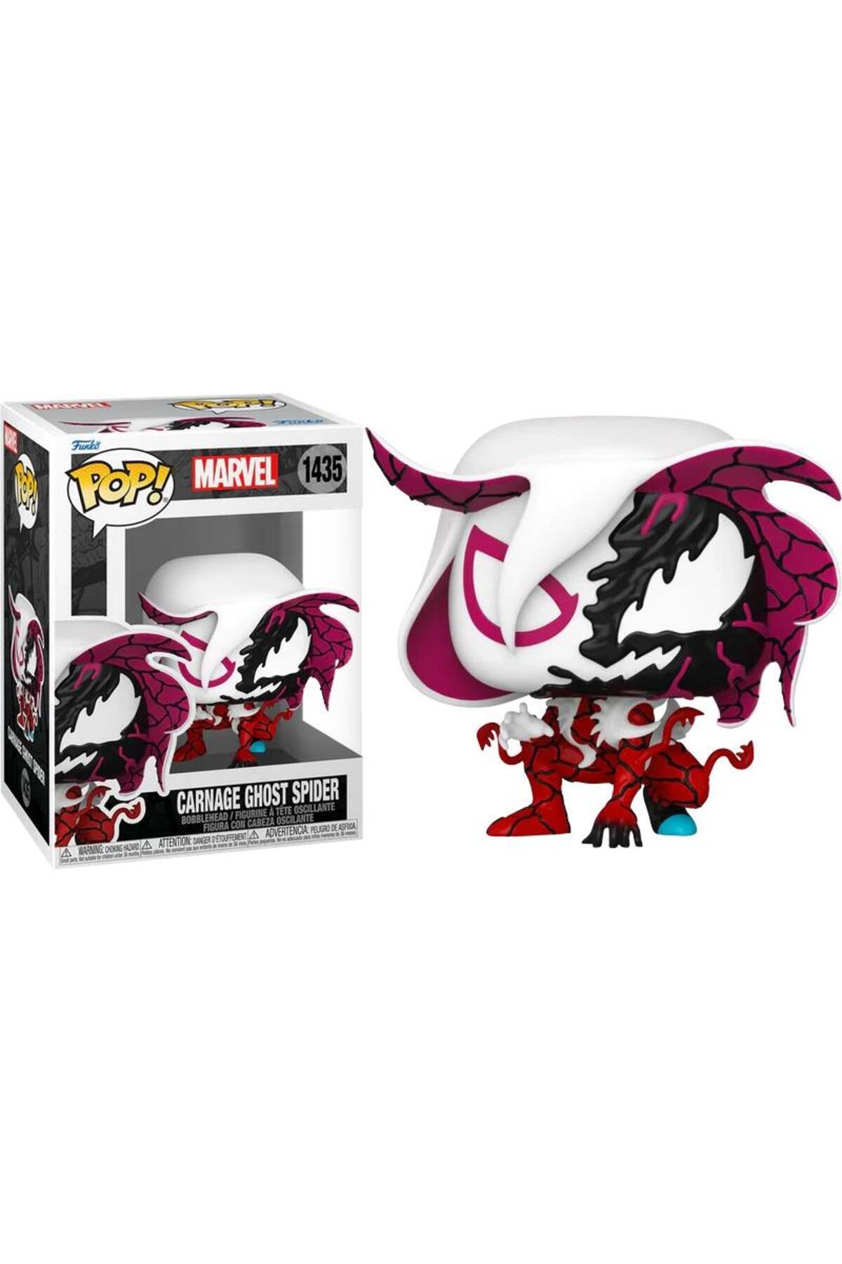 Funko Pop Marvel Carnageized - Carnage Ghost Spider No:1435 Bobble-head ...