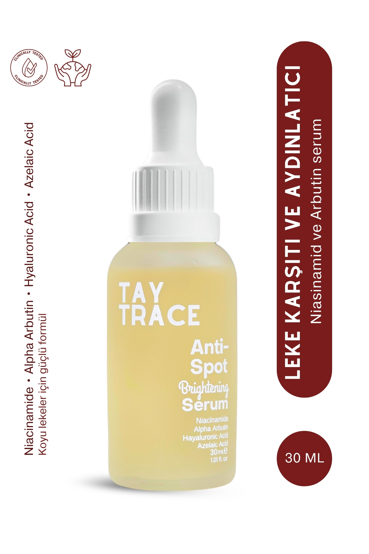 taytrace Leke Serumu Arbutin Niacinamide Serum Aydınlatıcı ...