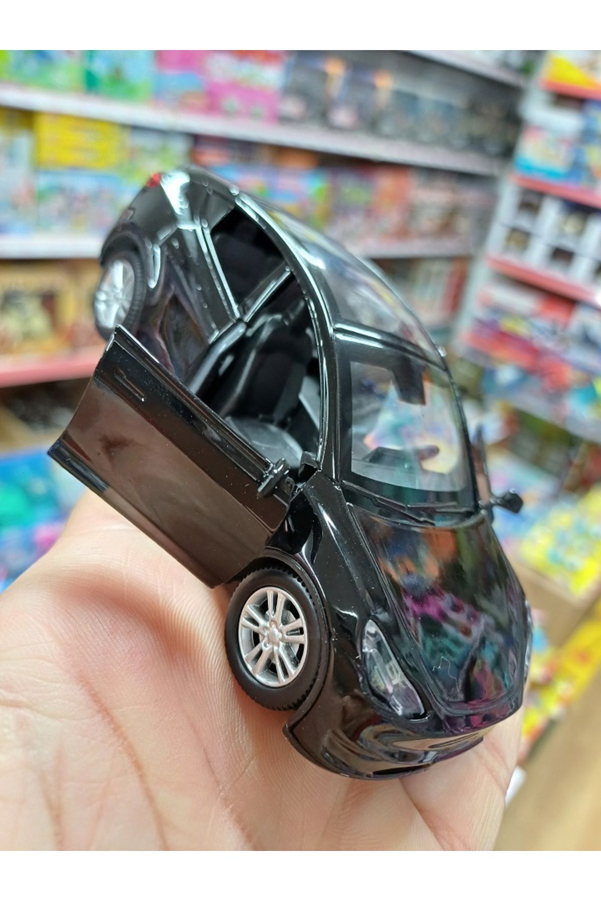 OYUNCAKSAHİLİ Tesla Metal 1:36 Koleksıyon Model Araba Kapı Açılır Motor ...