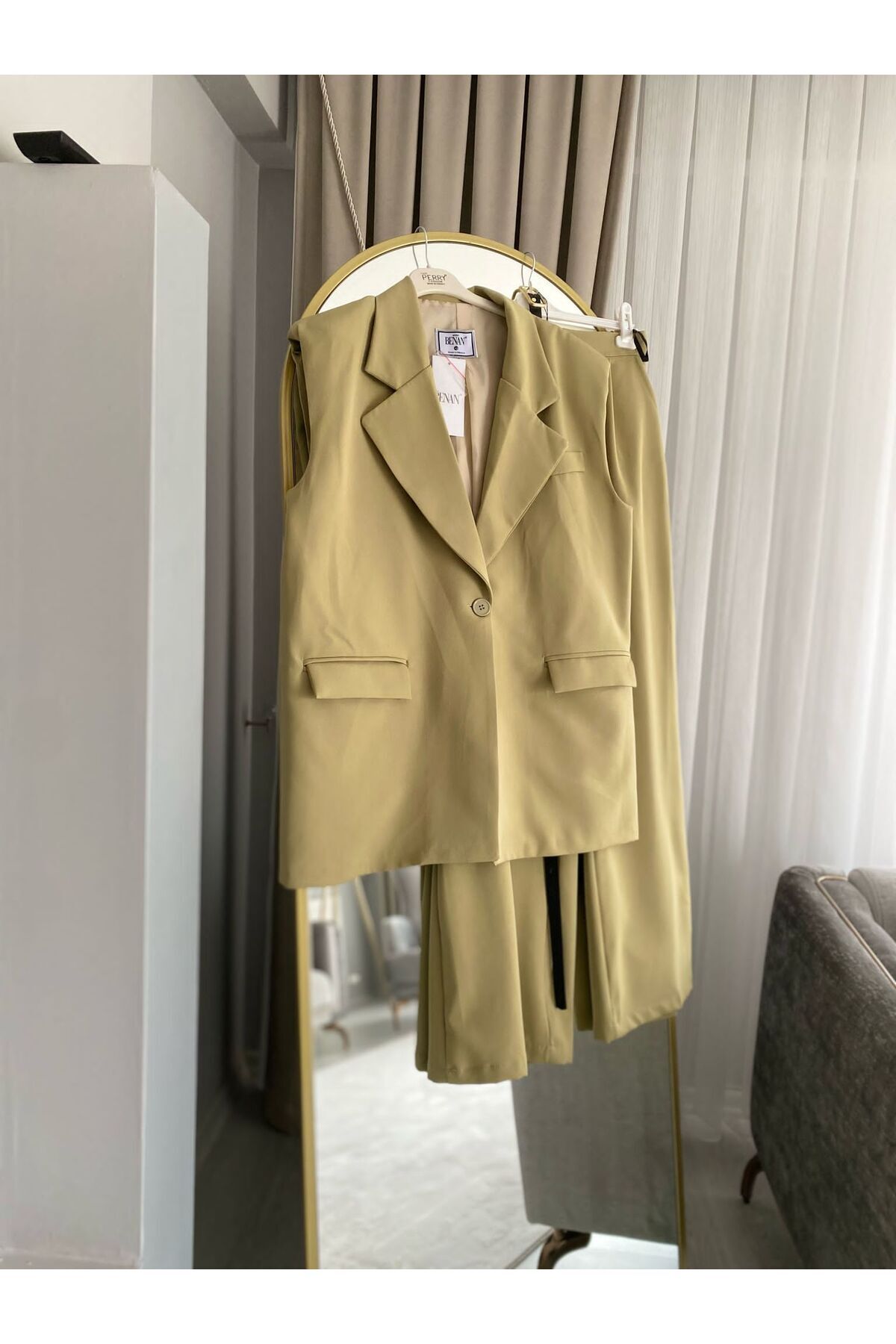 Benan Giyim Blazer yelekli takim - Fiyatı, Yorumları