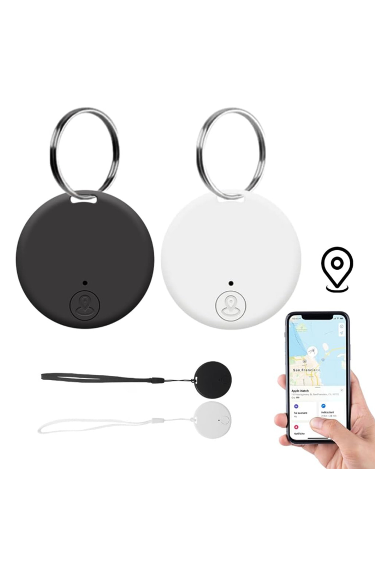 Cnsonline Akıllı GPS İzleyici, Kaybolmaya Karşı Ürün Bulucu, Kablosuz ...