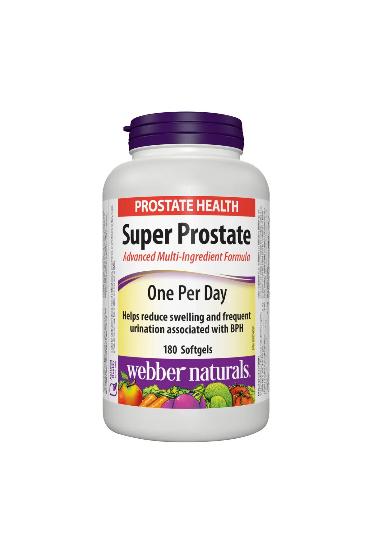 webber naturals Super Prostate Advanced Multi-Ingredient Formula ...