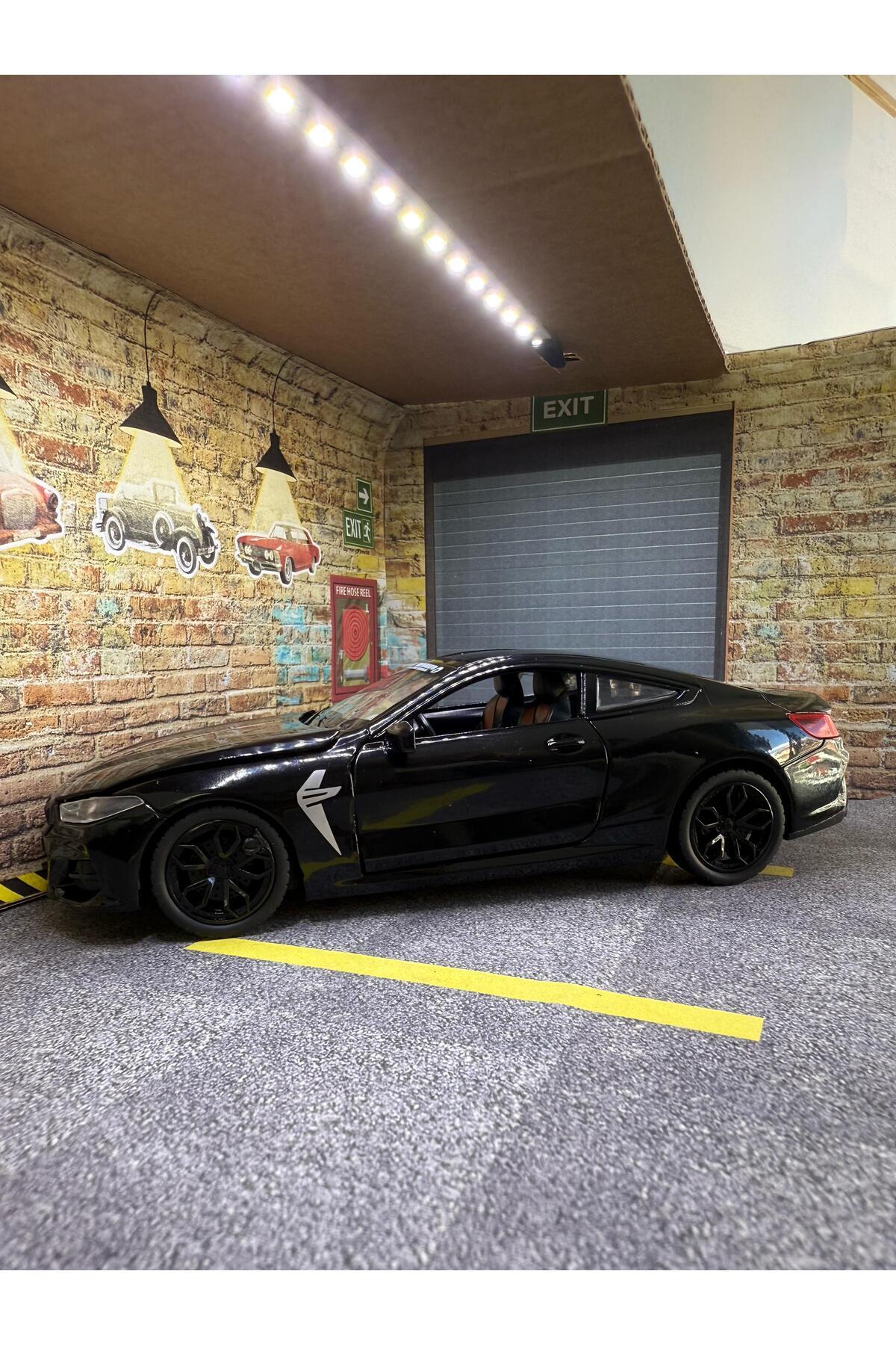 bebeym Bmw M8 Coupe Metal Model Araba - Diecast Işıklı ve Sesli ...