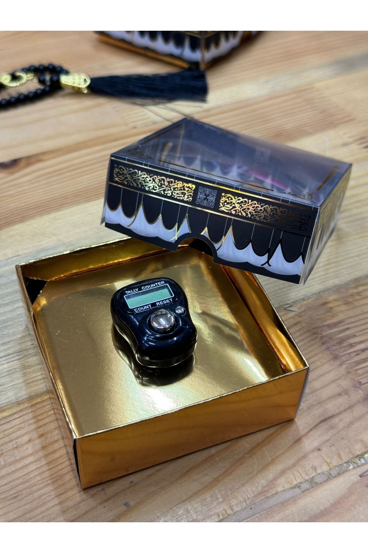 demontecraft Tesbih Zikir matik 10 adet K be desenli kutulu tesbih ...