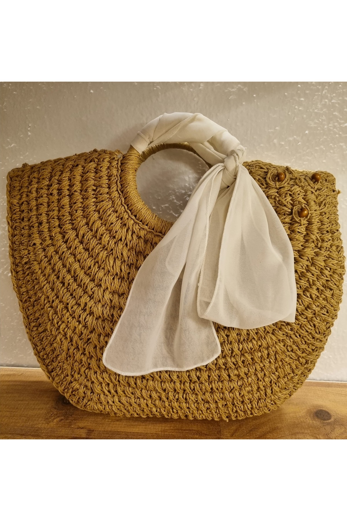 HİLALAKSESUAR10 EL YAPIMI HASIR ÇANTA - Fiyatı, Yorumları