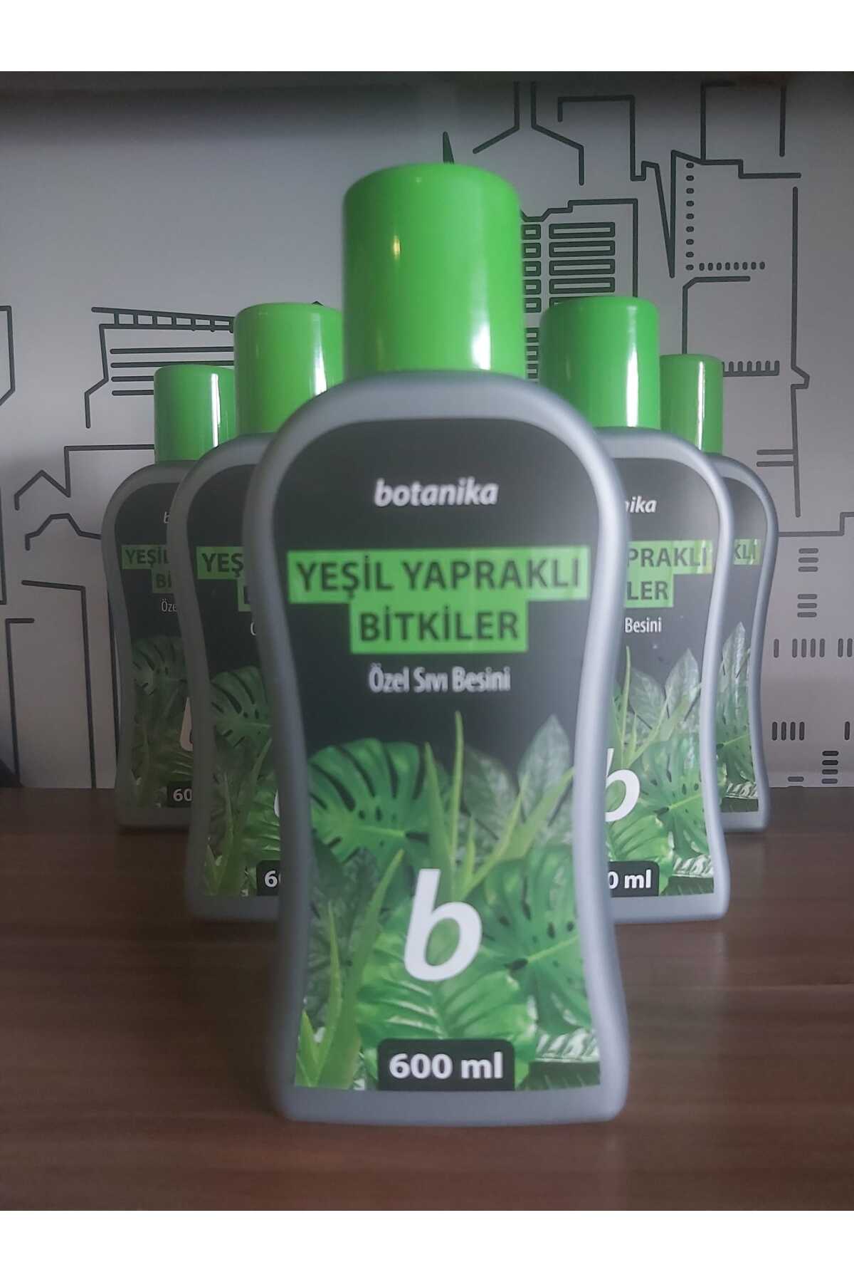Artı Yeşil Yapraklı Bitkiler 600ml Botanika doğal Besin Maddesi Sıvı ...