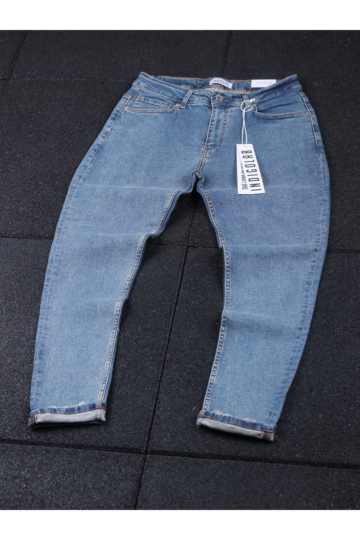 INDIGOLAB erkek Mavi denim pantolon - Fiyatı, Yorumları