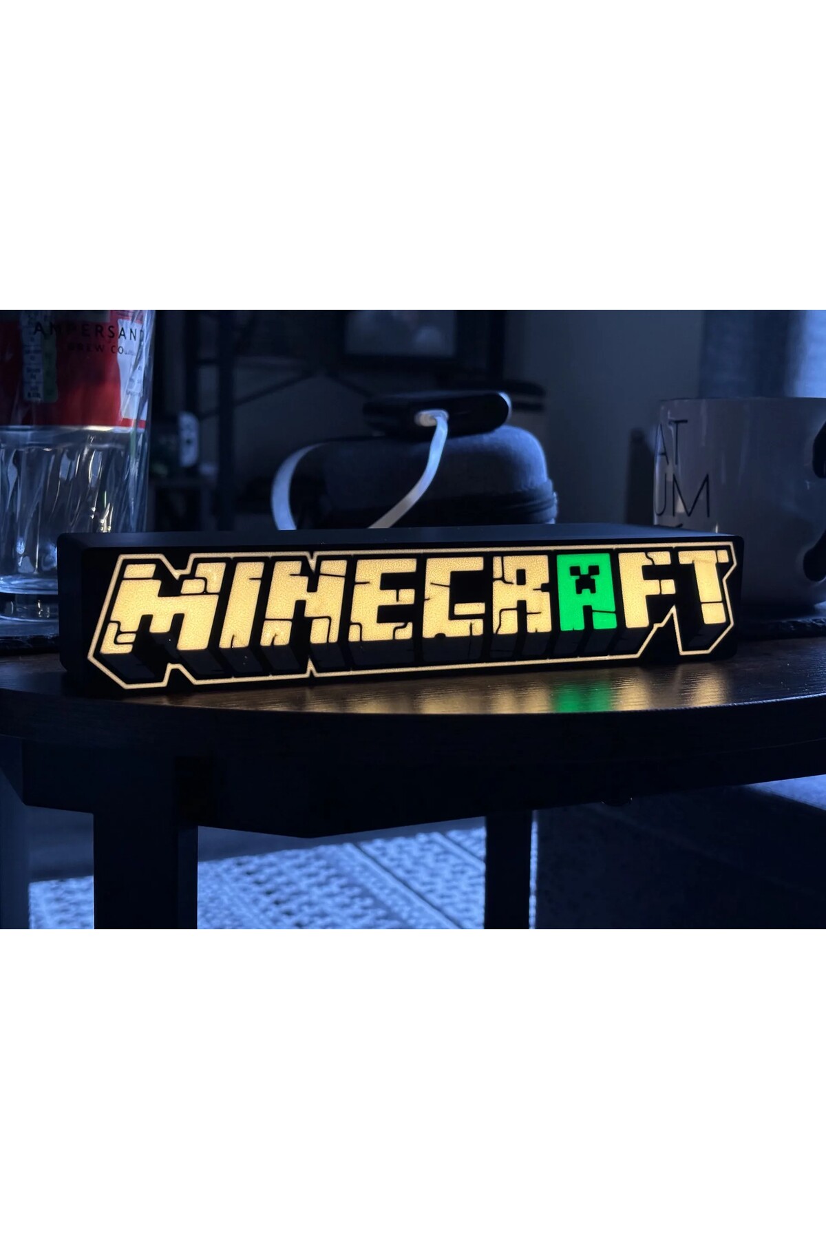 AxeIon Minecraft Temalı Led Işık Kutusu Lightbox - Fiyatı, Yorumları