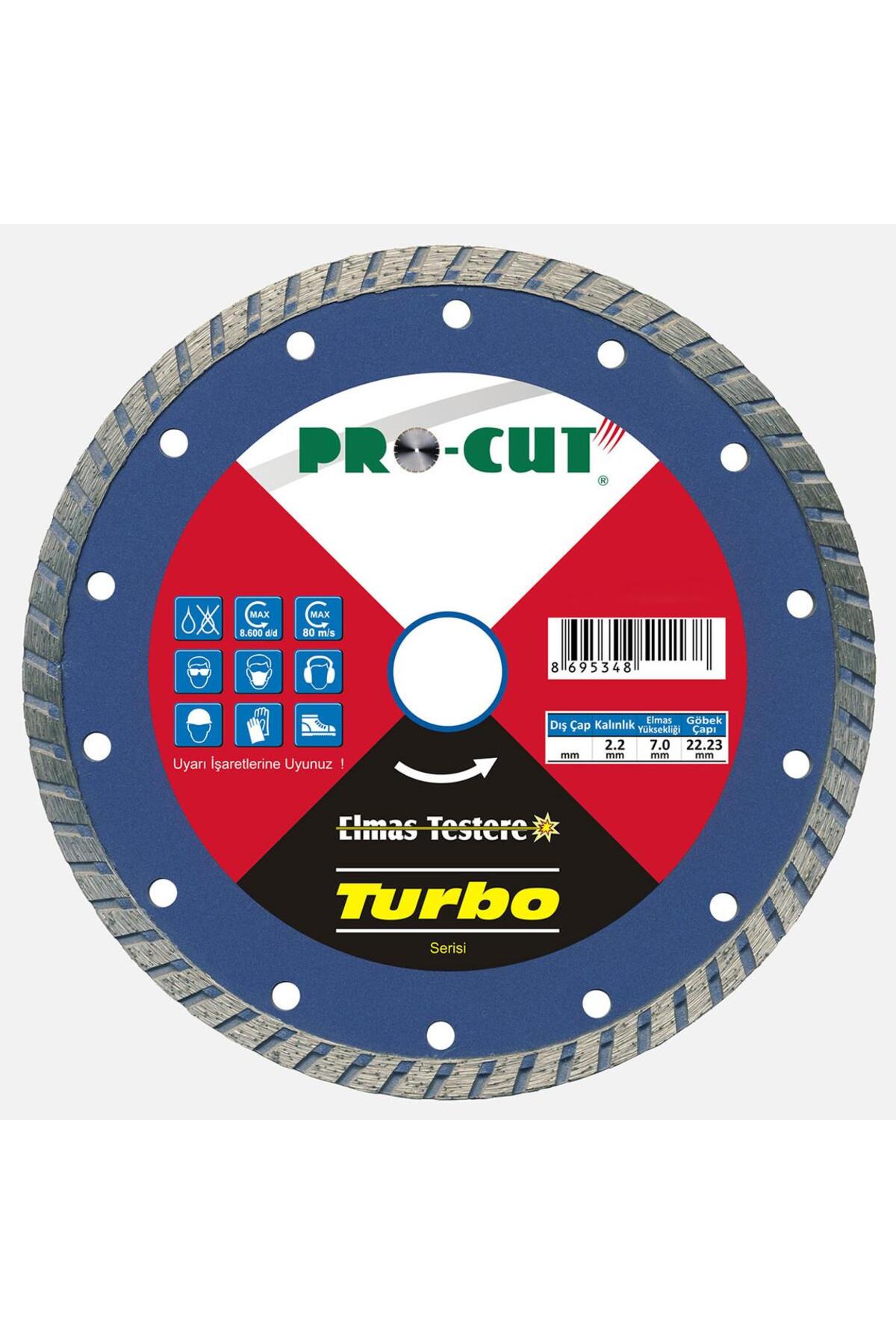 Pro-cut 180 mm Turbo Elmas Testere - Fiyatı, Yorumları