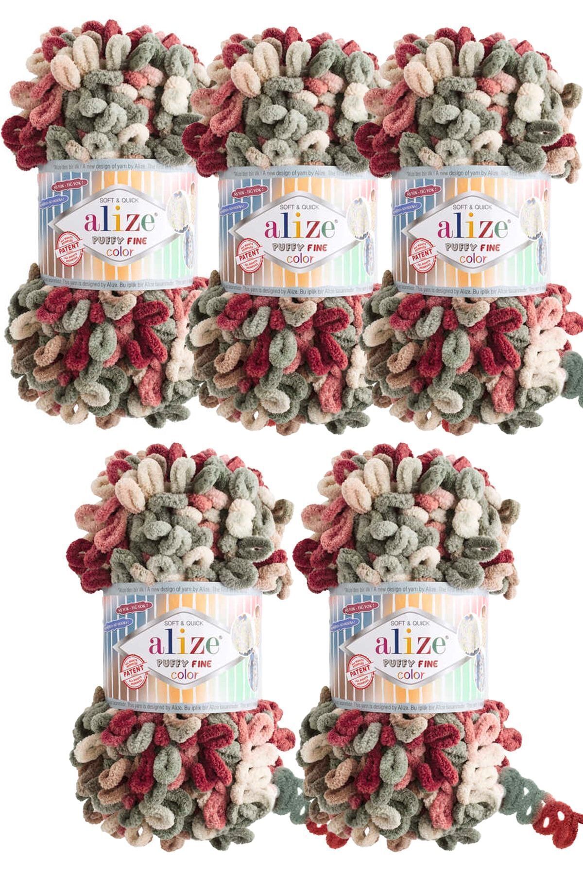 Alize Puffy Fine Color 6039 (5 Adet) - Fiyatı, Yorumları