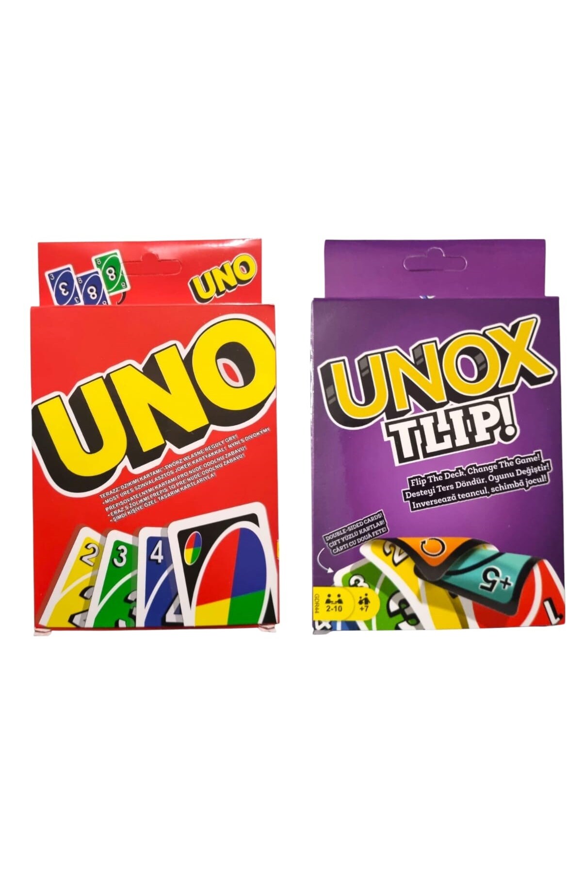 Oyunsal Uno ve Unox Tlip Oyun Kartları - 2 li Set - Fiyatı, Yorumları
