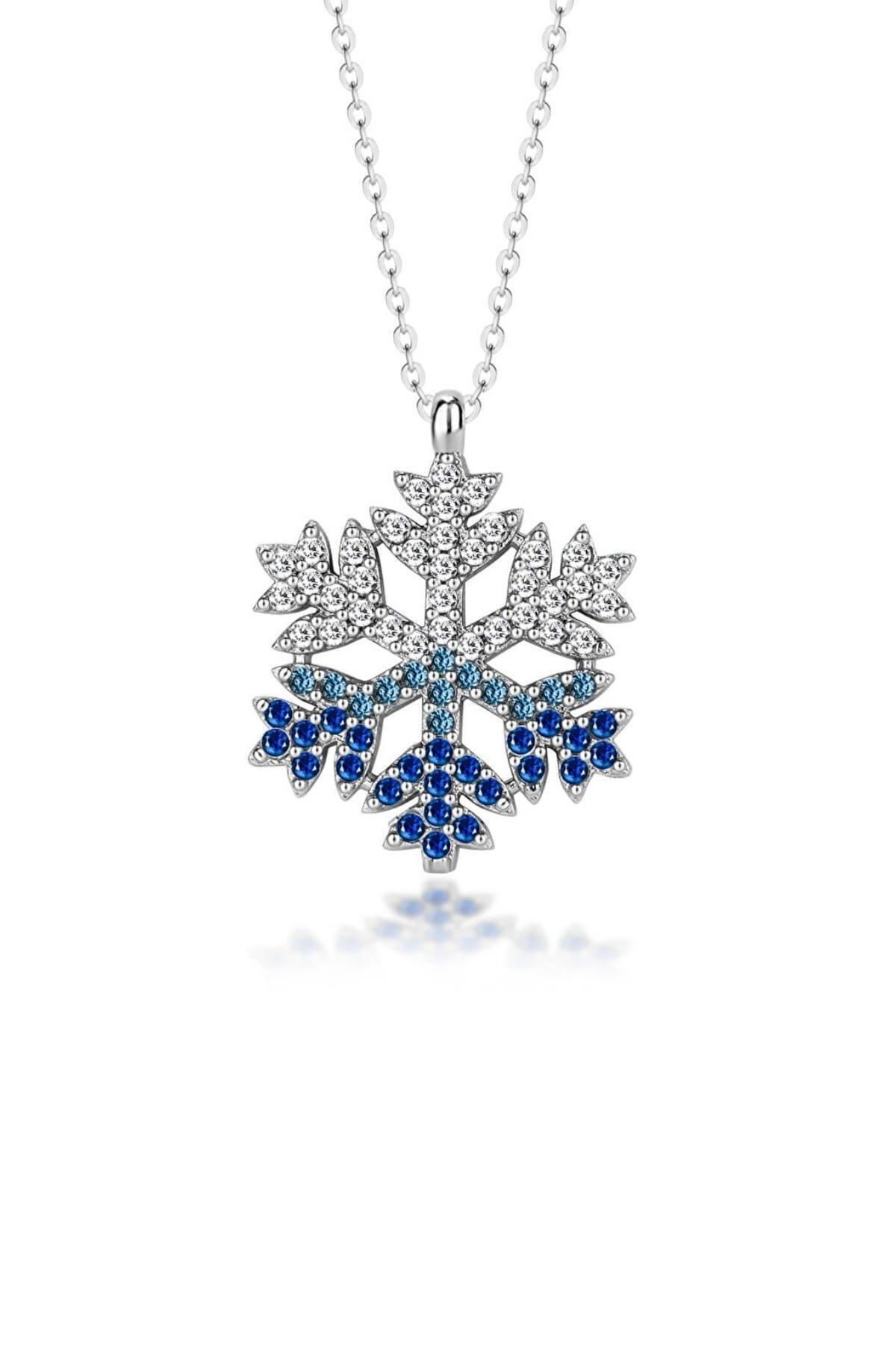 Lucente Jewellery Luxury Serisi Işıklı Hediye Kutulu Kar Tanesi 925 ...
