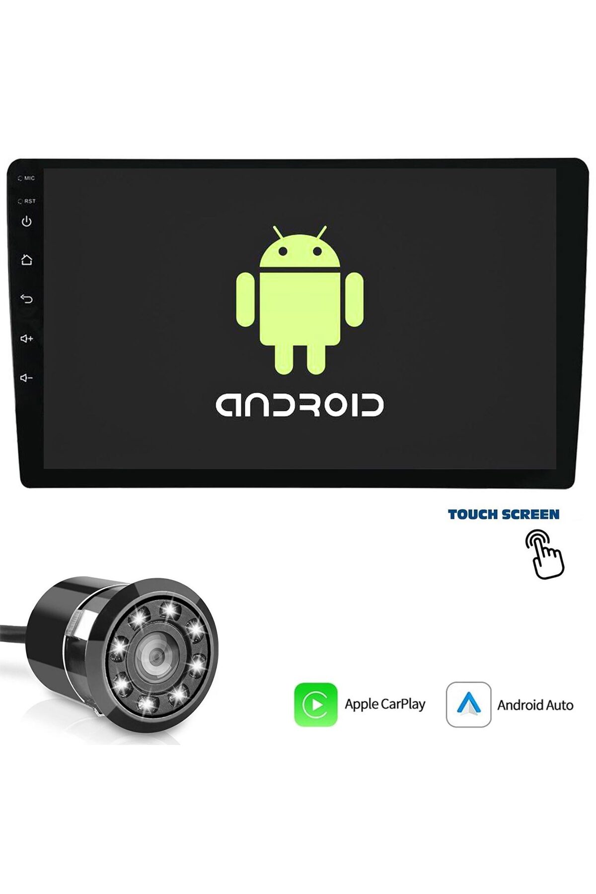 EGB MEGA VM-1001 Tablet Multimedya Android 10.1 İnç 2+32GB Carplay ...