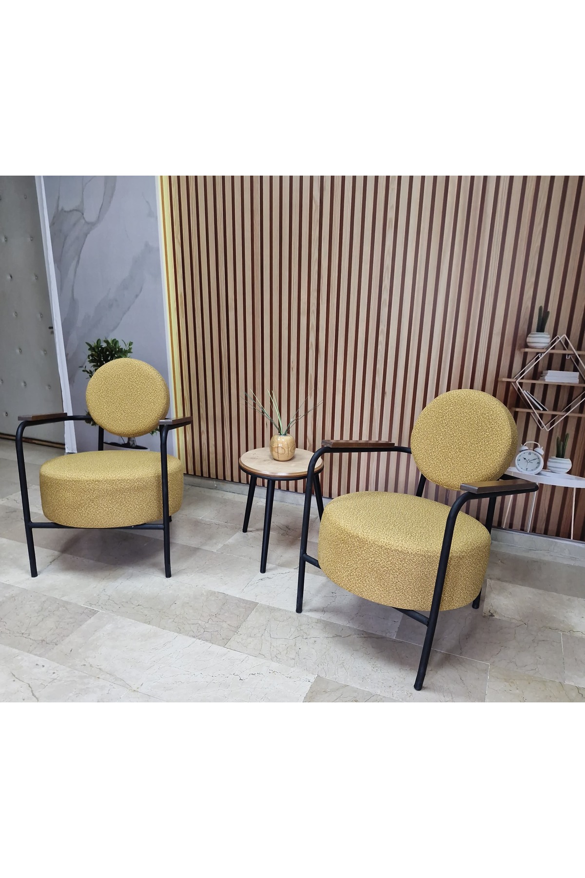 WATERYBROOK VENÜS 2 BERJER SET İskandinav Keten Berjer - Büro - Ofis Koltuğu - Ofis Mobilyası ...