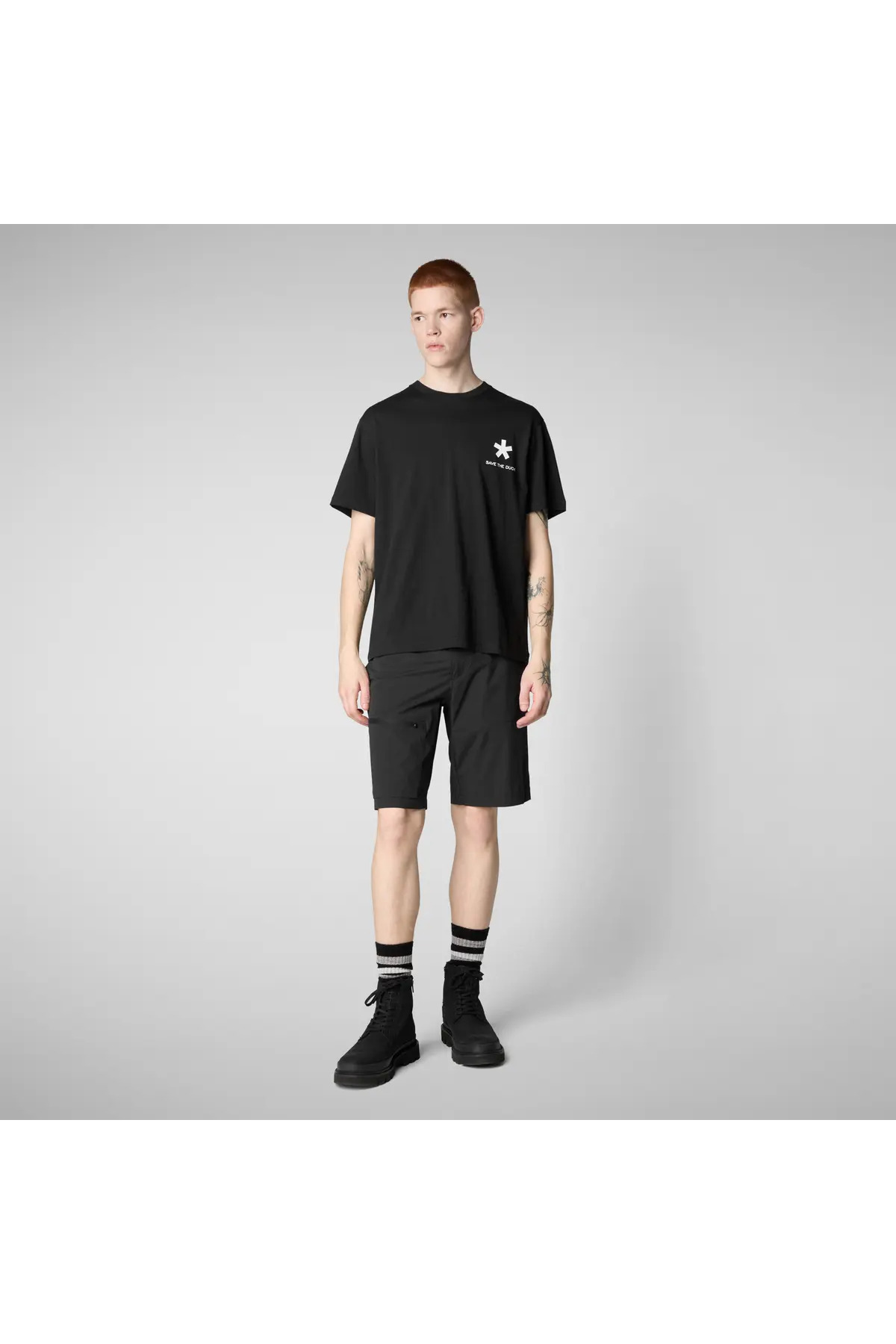 SAVE THE DUCK Erkek T-shirt Siyah - Noren - Fiyatı, Yorumları