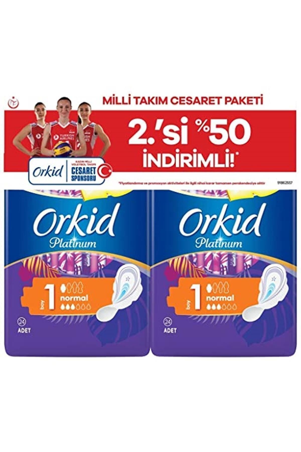 Orkid Platinum 4'lü Normal 24'lü X 2 Adet - Fiyatı, Yorumları
