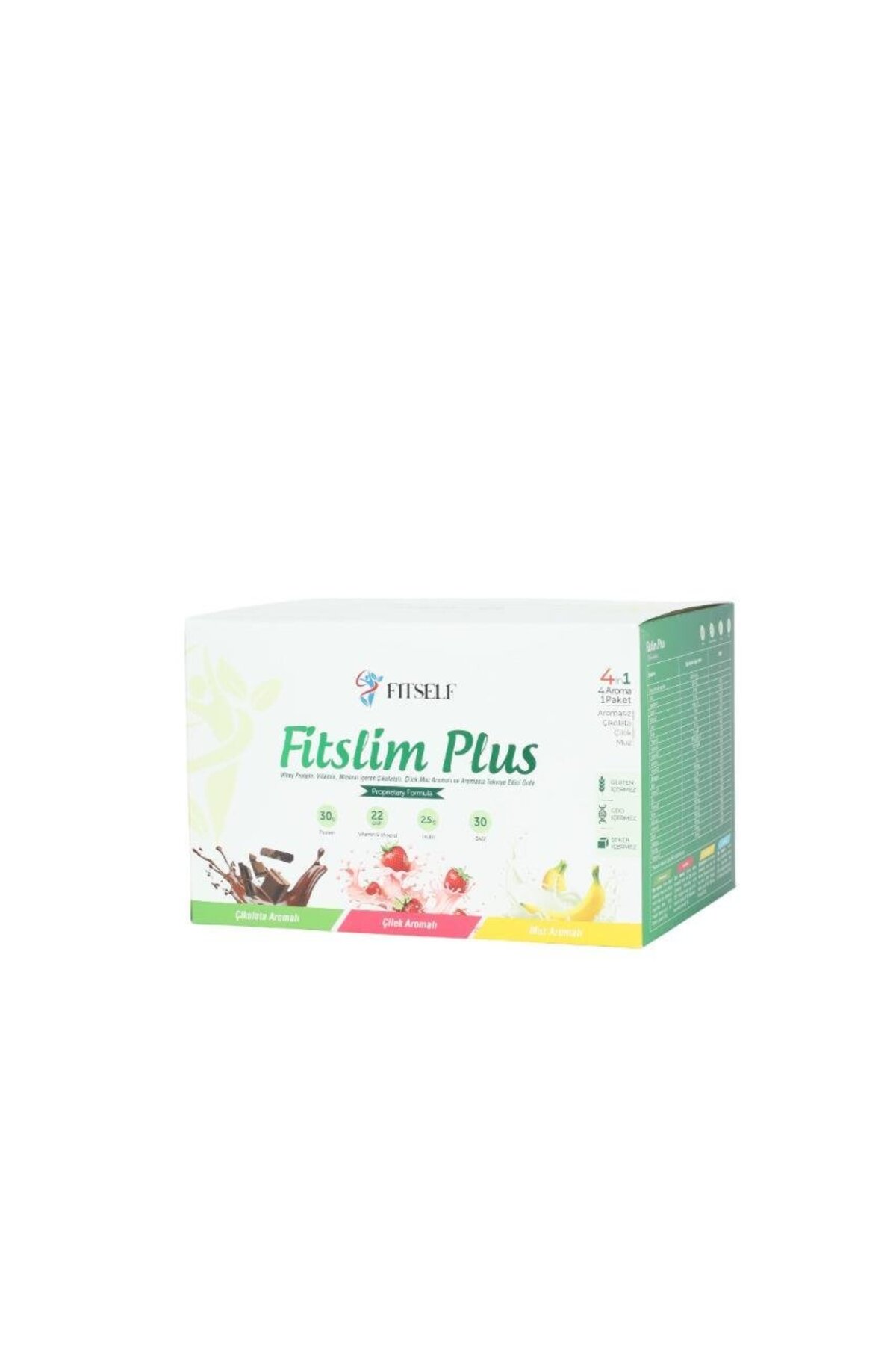 Fitself PROTEİN TOZU , WHEY PROTEİN ,ÇİKOLATA,ÇİLEK,MUZ AROMALI FİTSLİM ...