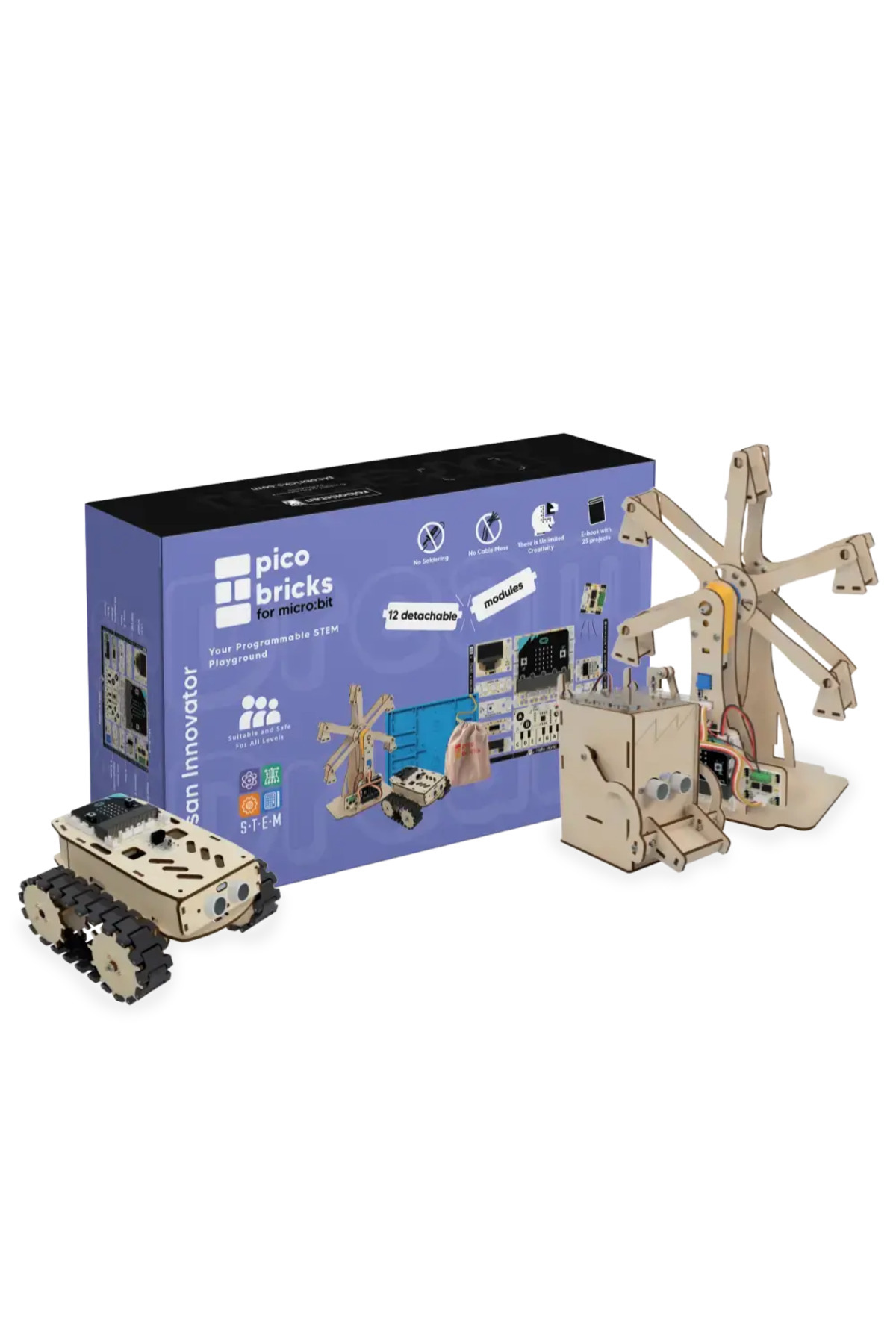 Robotistan PicoBricks Micro:Bit Artisan Innovator Kit - Fiyatı, Yorumları