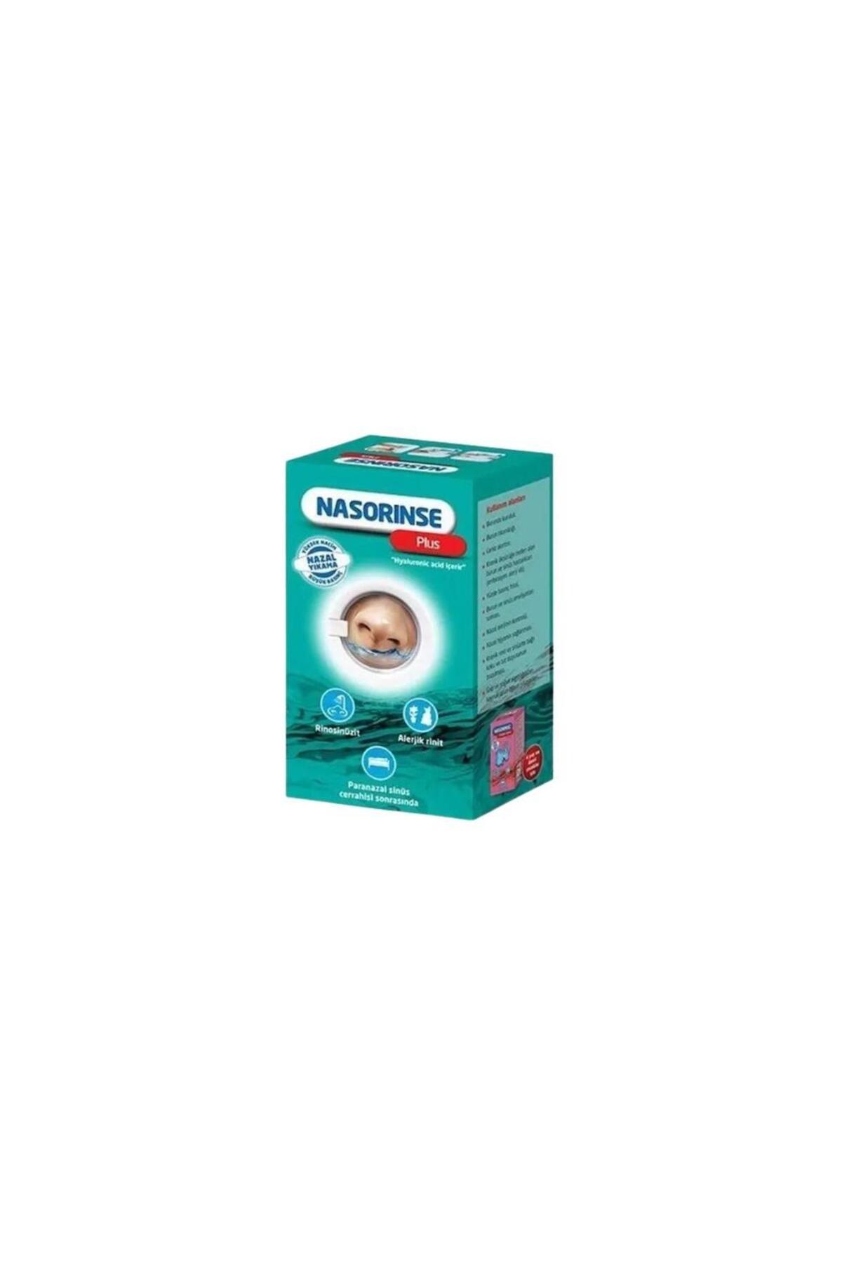 NASORINSE Plus 25 Adet Karışım Poşeti 1 Uygulama Şişesi - Fiyatı, Yorumları