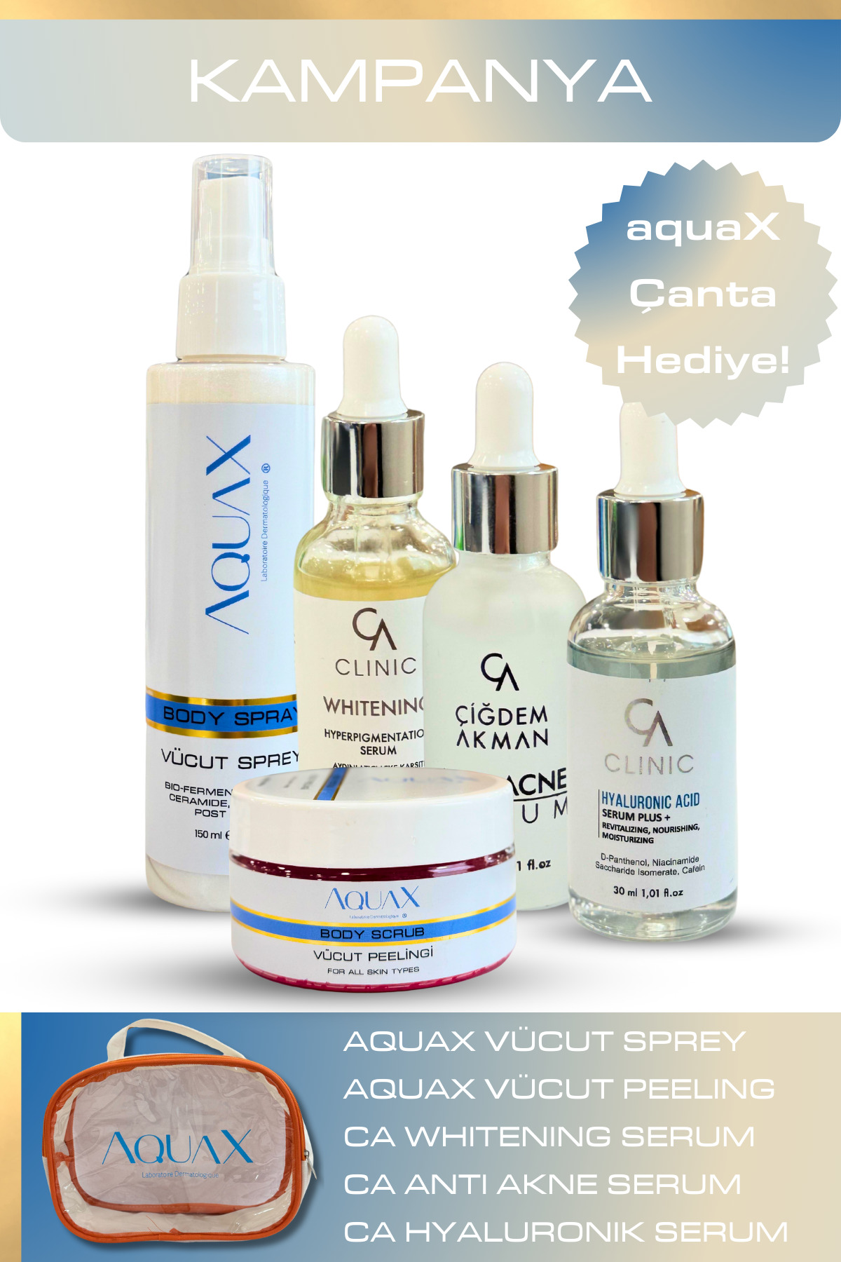 AquaX Cilt Mucizesi 5 li - Fiyatı, Yorumları