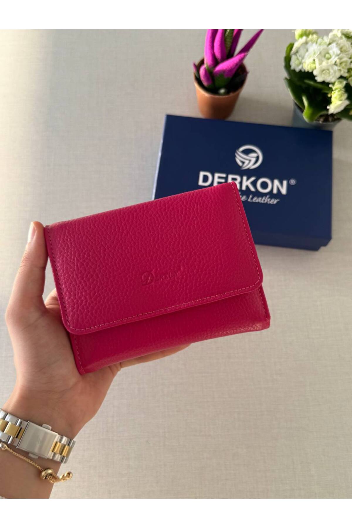 Derkon Mini Bozuk Para Hazneli Hakiki Deri Cüzdan - Fiyatı, Yorumları