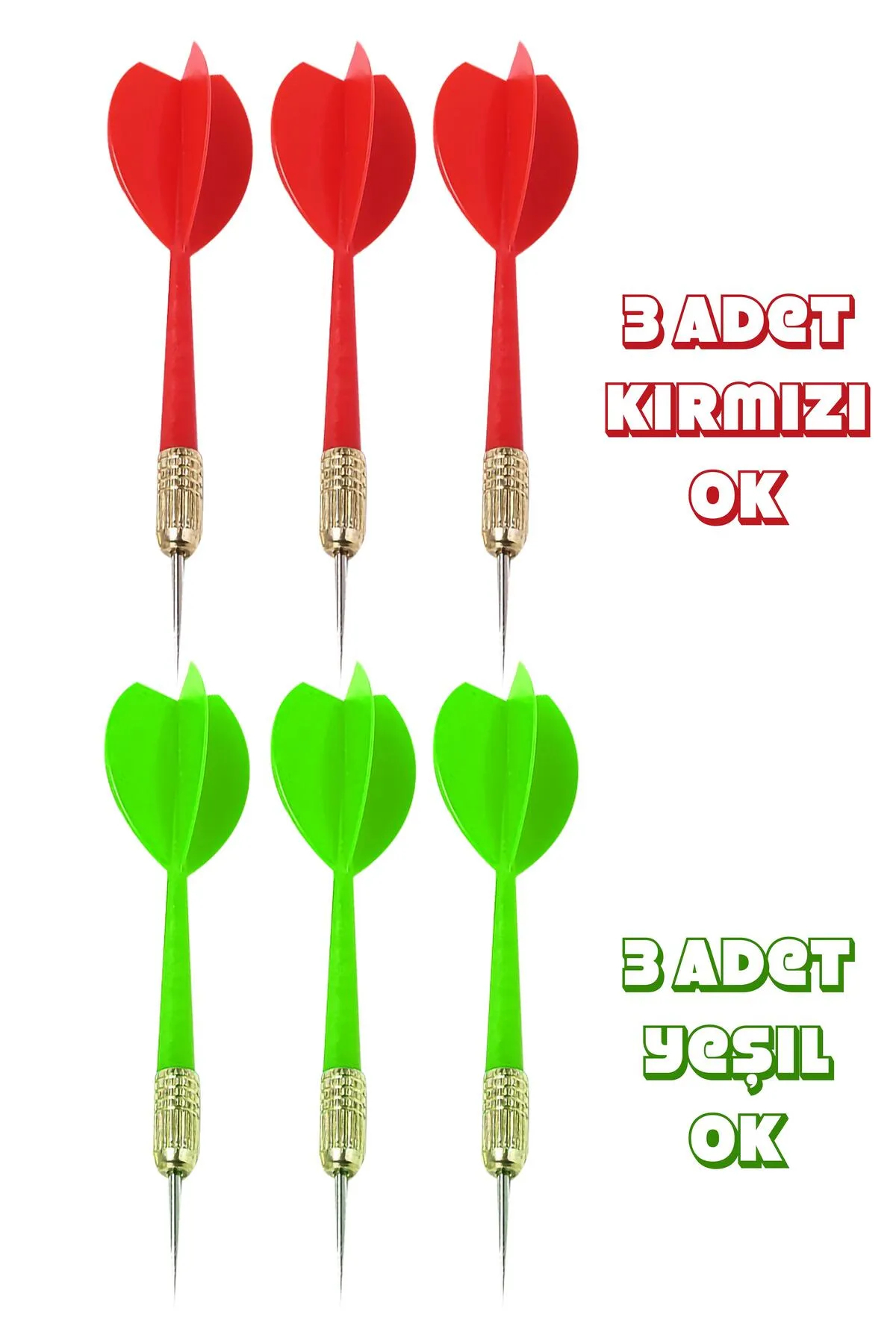 ESENLİWE Eğlenceli Oyun 6 Oklu Dart Seti Magnet Ok Atma Dartboard Hedef ...