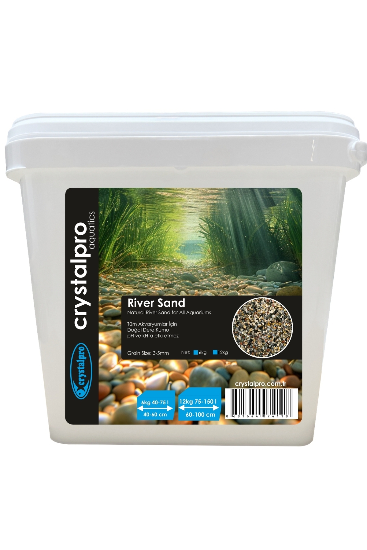 Crystalpro River Sand 12kg - Ince Nehir Çakılı Akvaryum Kumu - Fiyatı ...