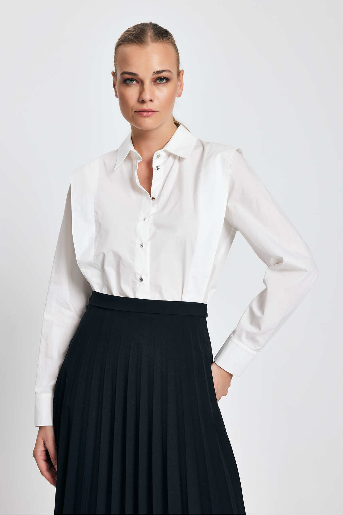 Miranda Life Aller Detaylı Poplin Gömlek - Fiyatı, Yorumları