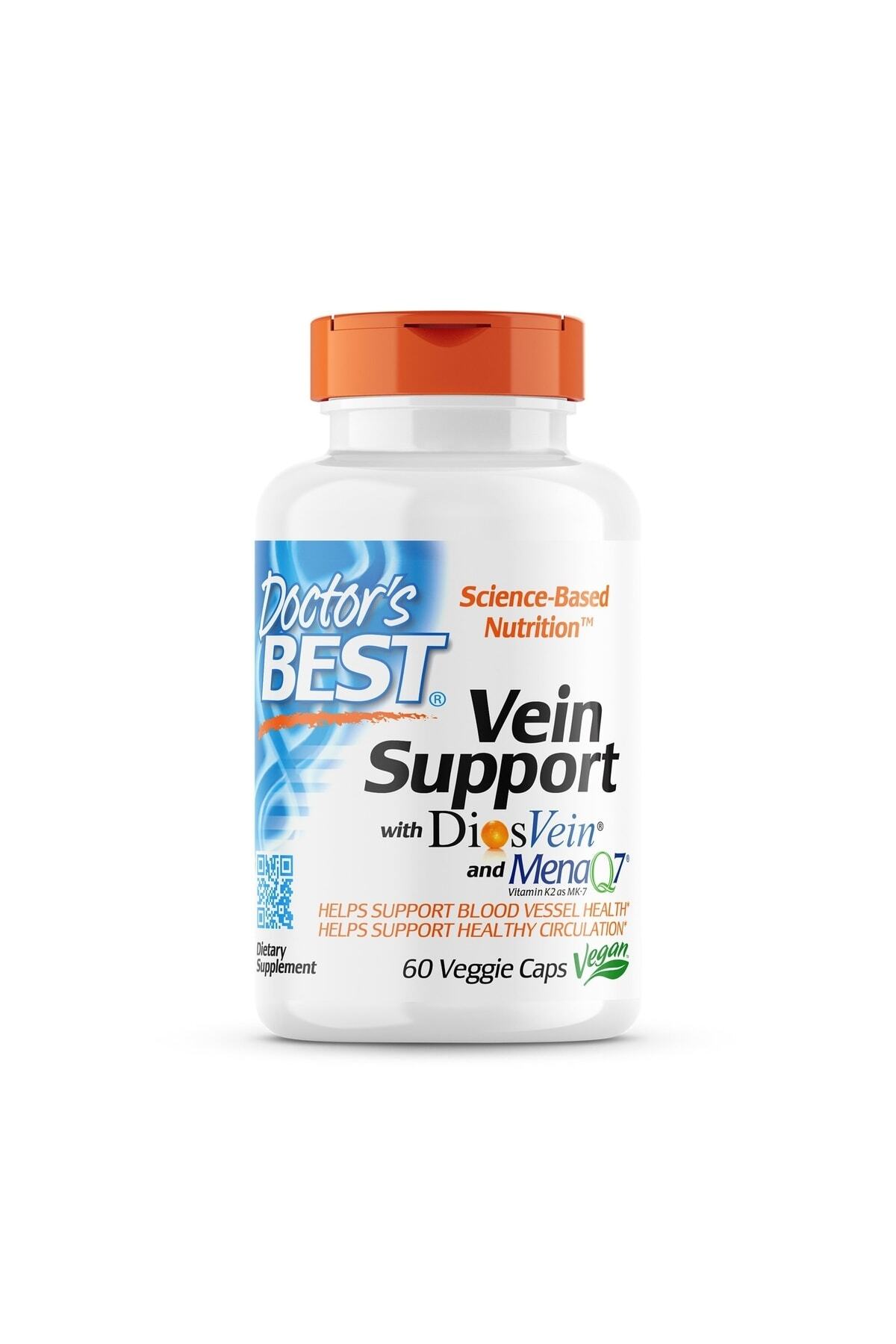 Doctor's Best Vein Support Diosvein Zinc Menaq7 K2 Diosmin Ep ...
