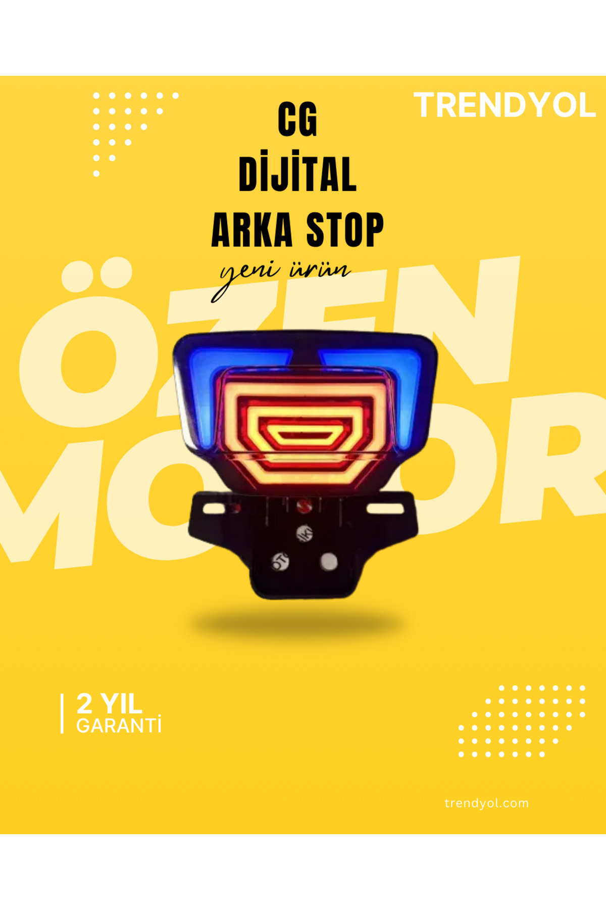 Genel Markalar NOS MOTOR CG MODİFİYE LED ARKA STOP - Fiyatı, Yorumları