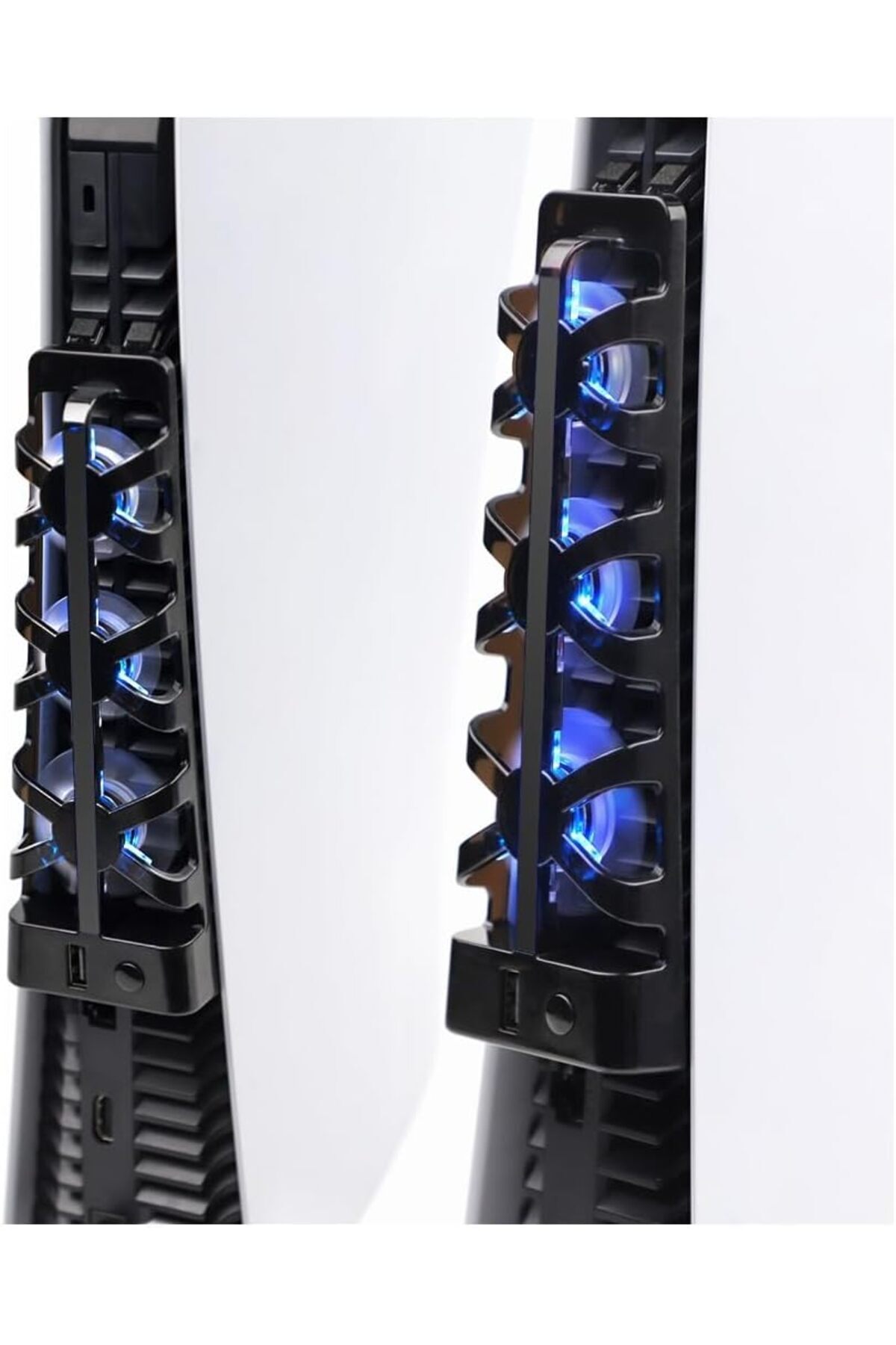 ÇAĞUR Çağur PS5 Soğutucu Led Işıklı Sessiz Fan Soğutucu USB3.0 Radyatör ...