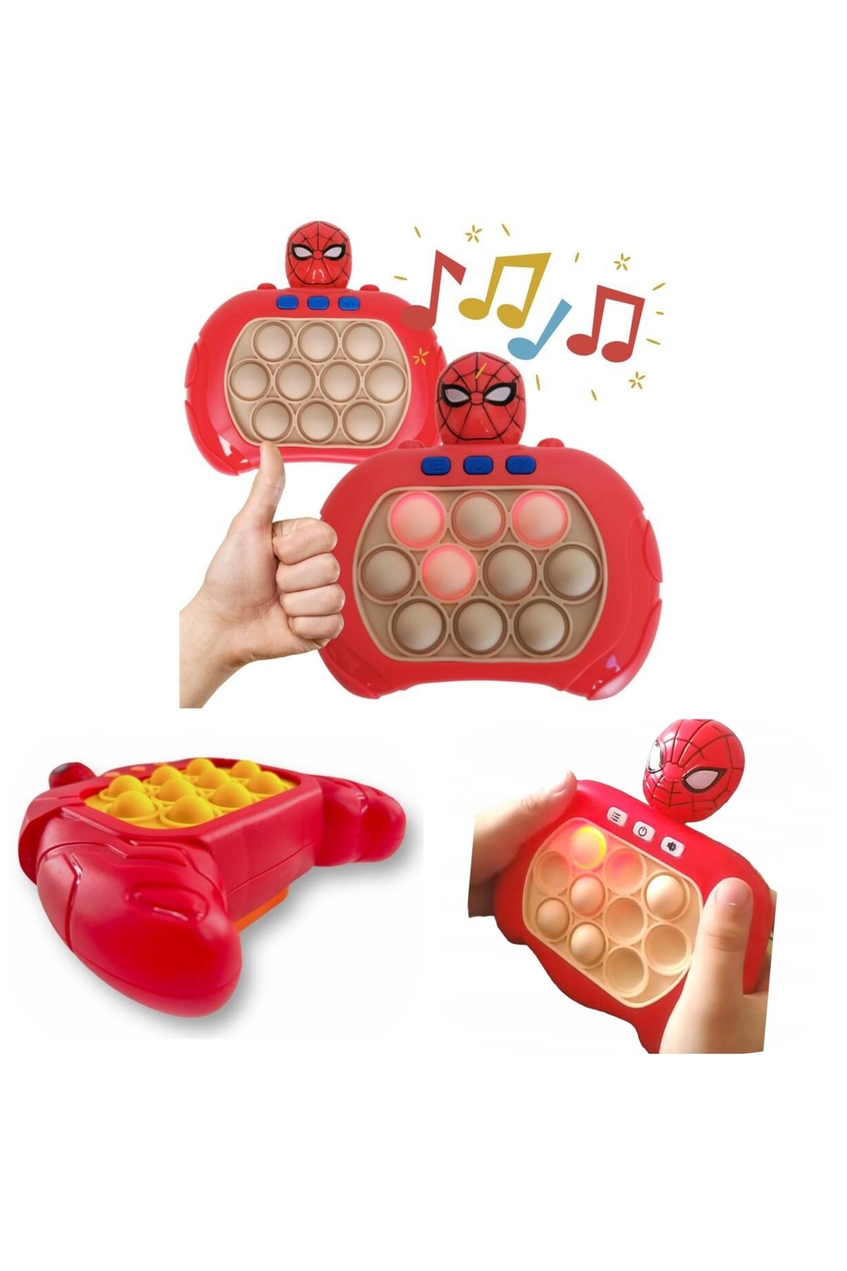 admay (1 ADET)electronic Sensory Fidget Handheld Pop-ıt Fidget Toy ...