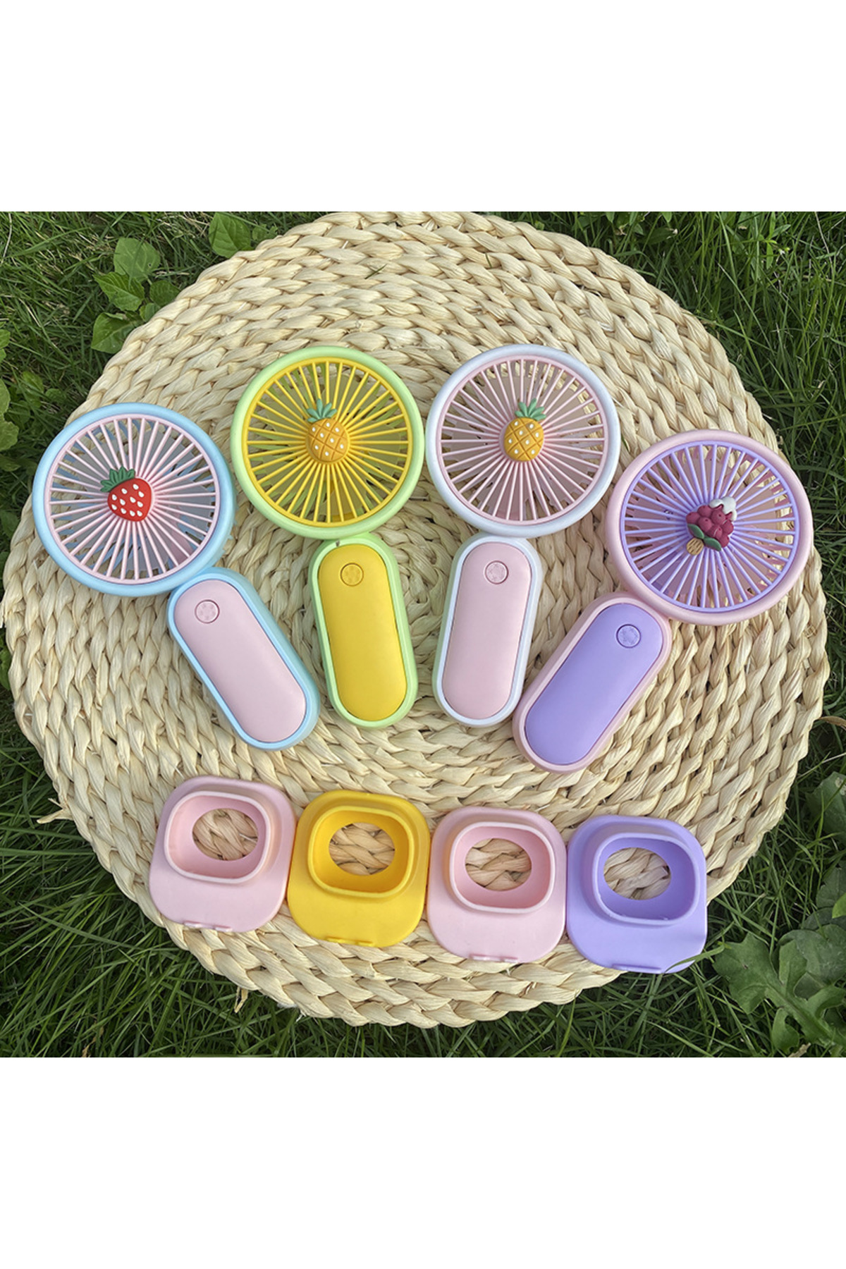 ROBEVE Taşınabilir Mini Fan Vantilatör Şarjlı Mini Serinletici Masaüstü ...