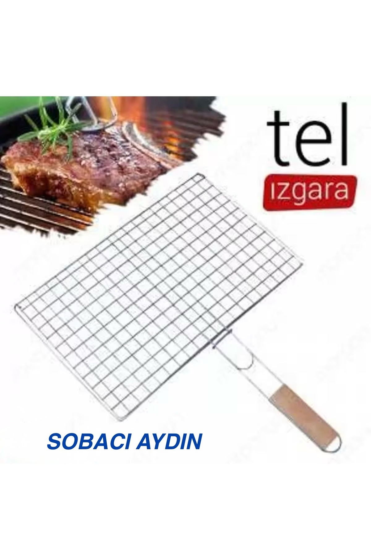 SOBACI AYDIN FEMİNOX Mangal Izgara Teli Büyük 25x37 Cm - Fiyatı, Yorumları
