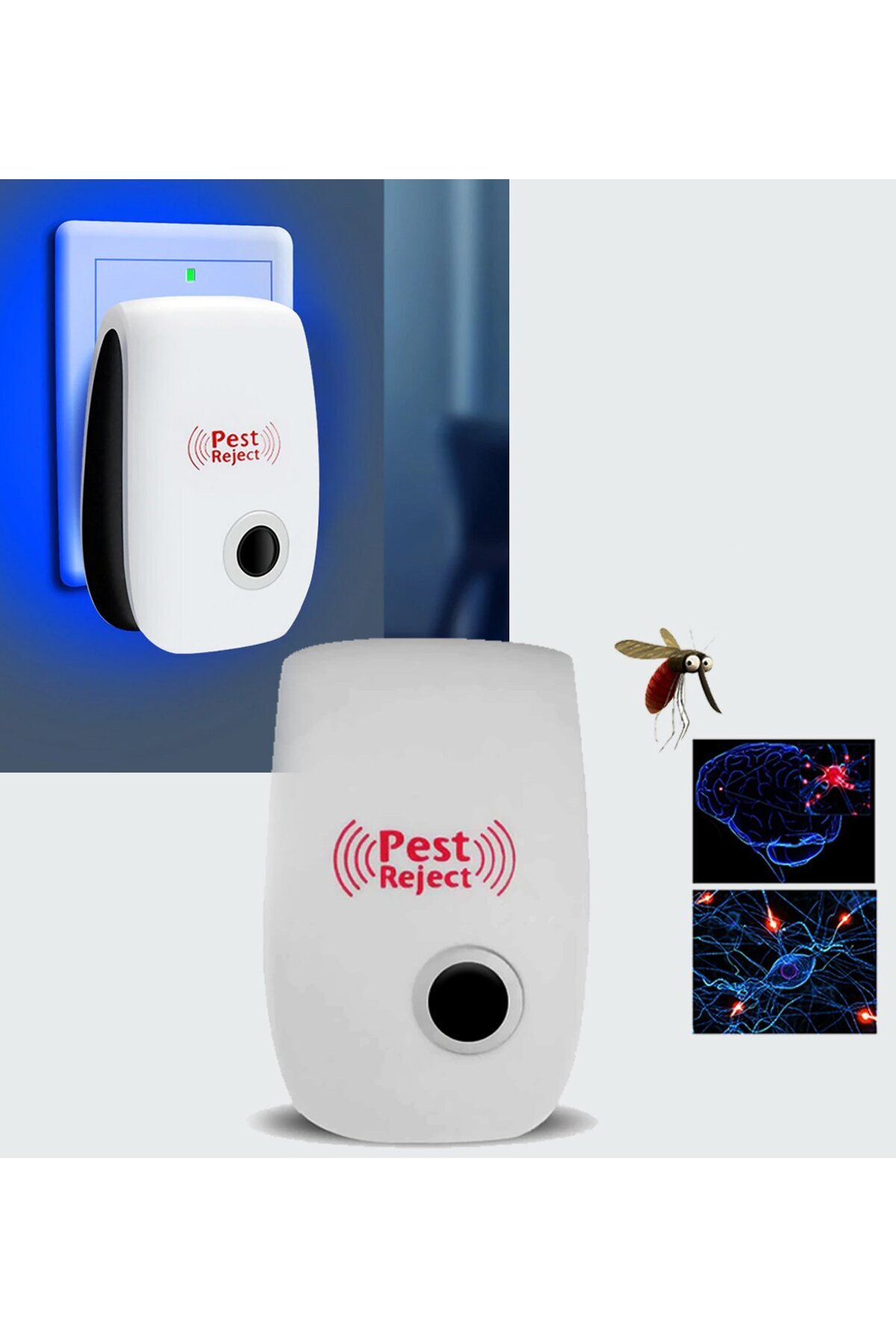 MOBGİFT Mobgift Pest Reject Sonic Haşere Kovucu Fare Haşere Karasinek ...